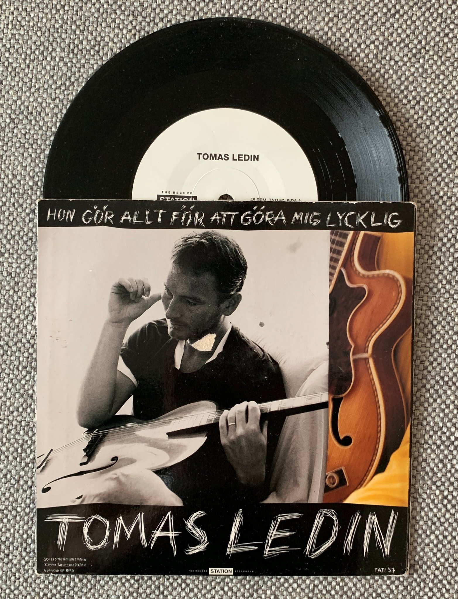 Tomas Ledin Hon Gör Allt För Att Göra Mig Lyc 407683142 ᐈ Köp På
