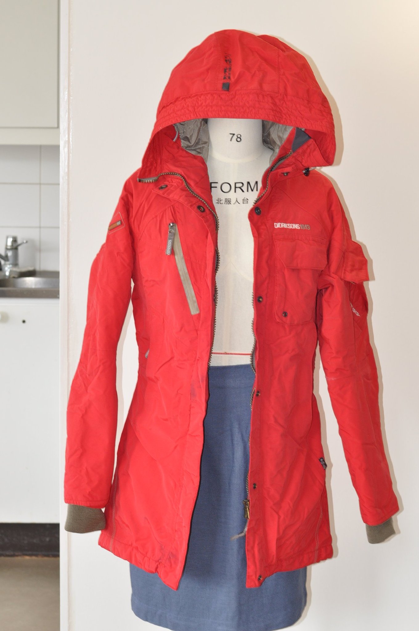 Didriksons Storm System vinter kappa, stl. 34, .. | Köp på Tradera ...