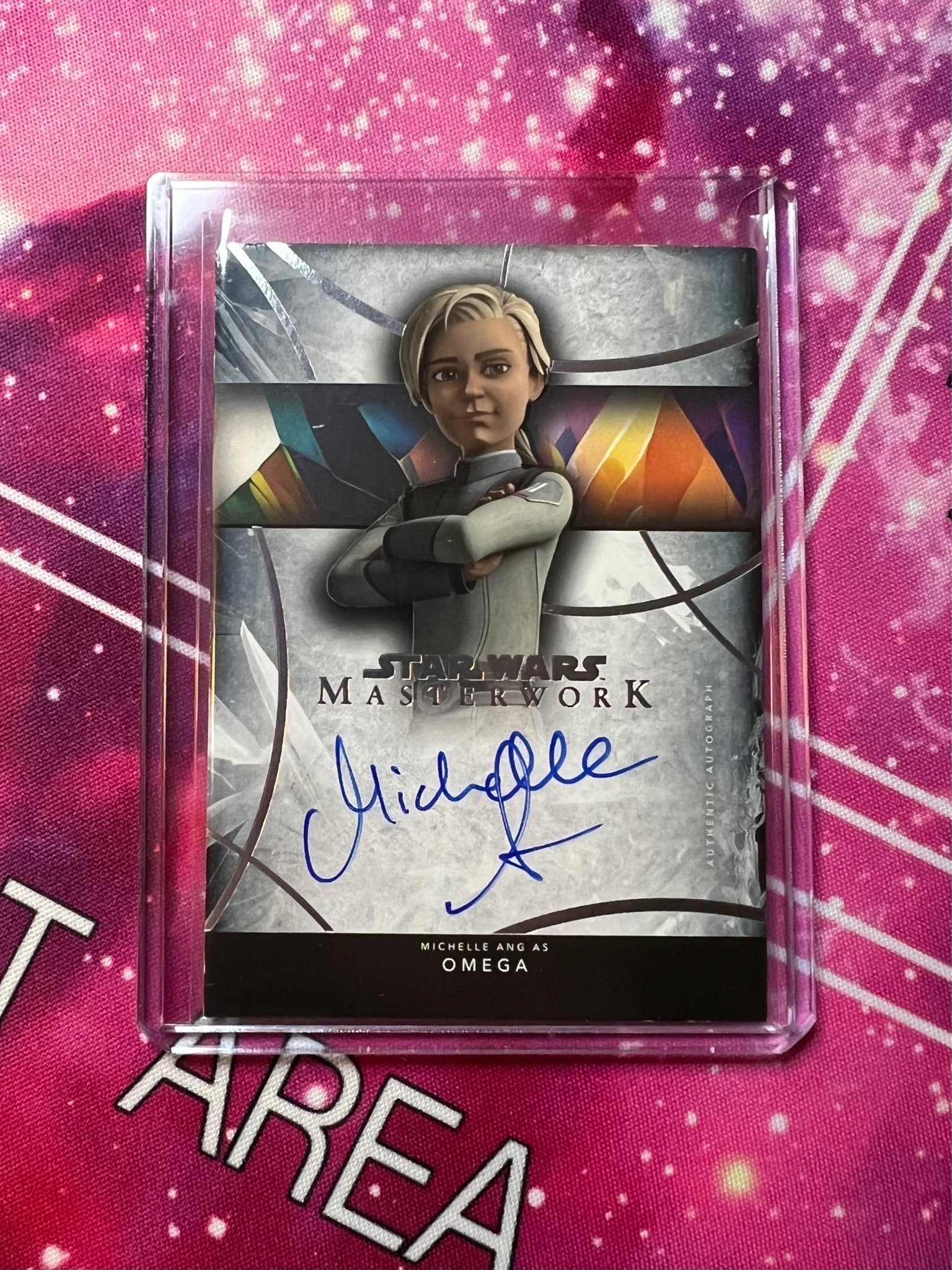 Star Wars Masterwork Autograph - Michelle Ang s.. | Köp på Tradera ...