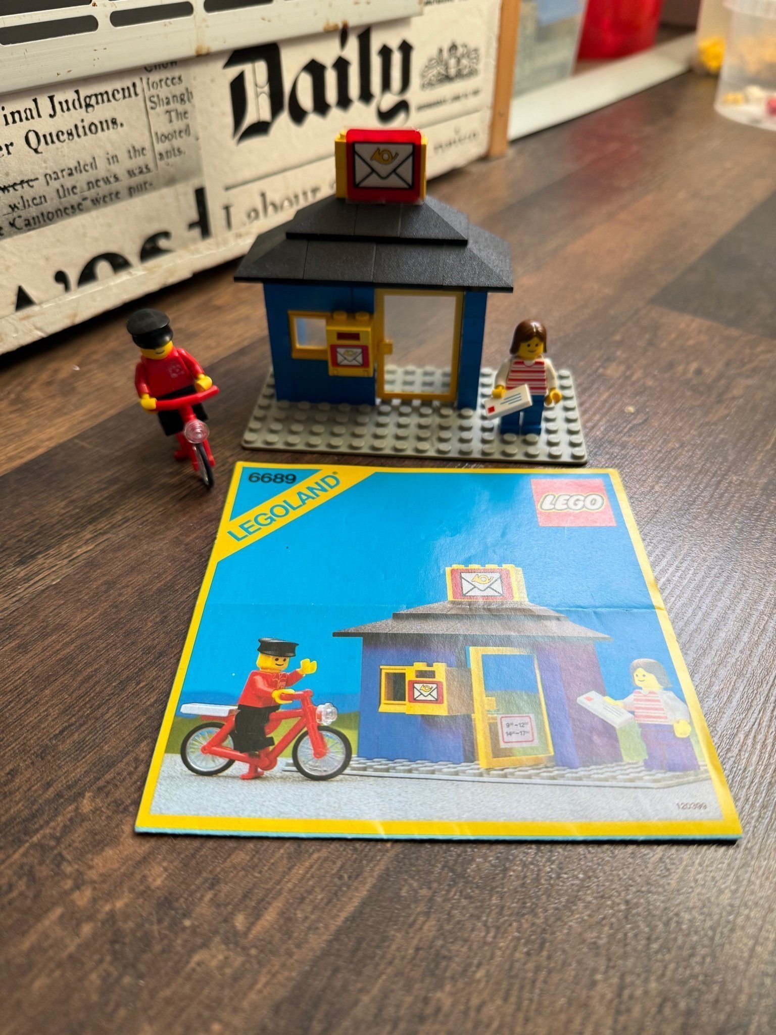 LEGO Legoland (town) 6689 Post-Station 1985 | Köp på Tradera (693630936)