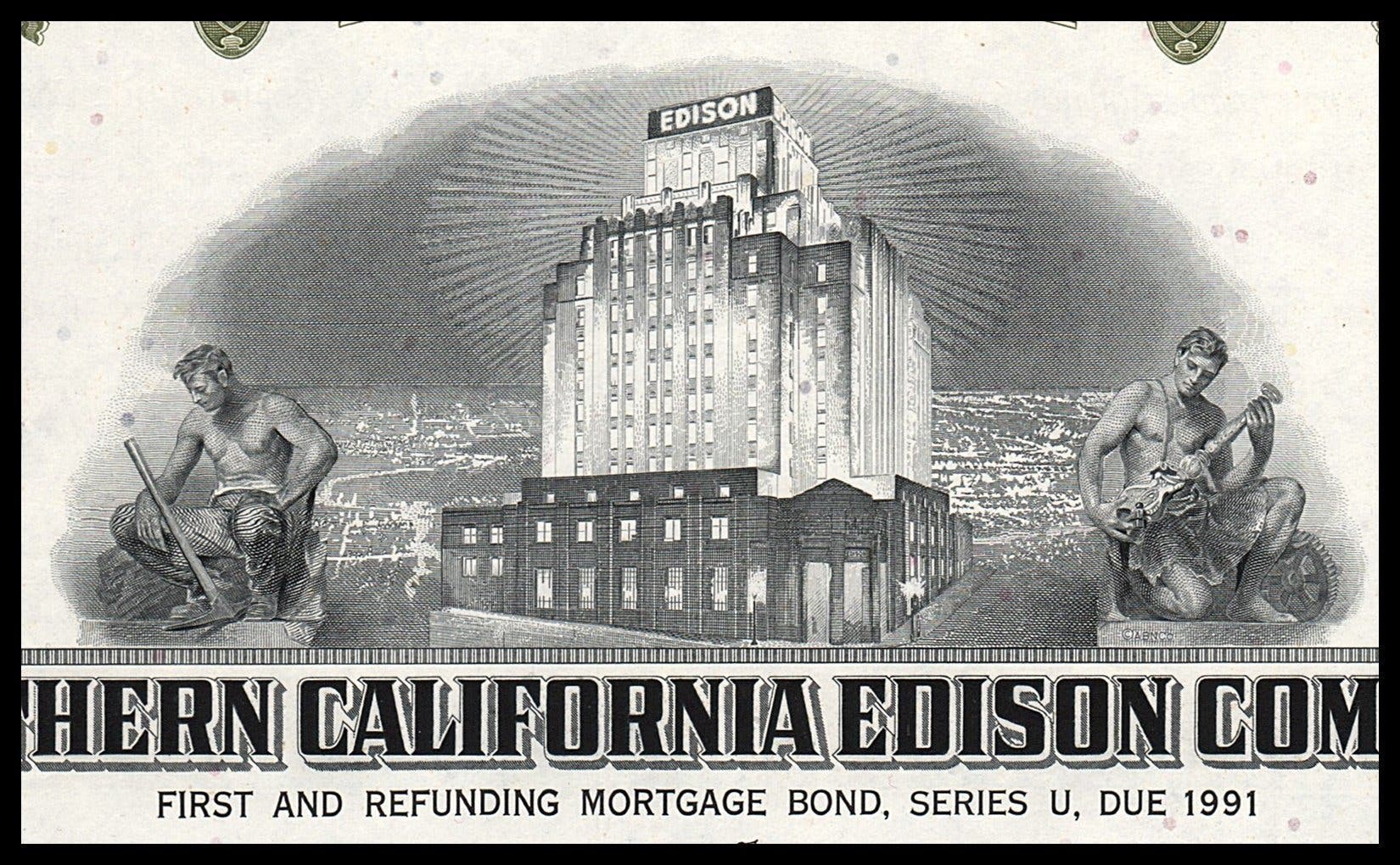 1966 California: Southern California Edison Com.. | Köp på Tradera ...