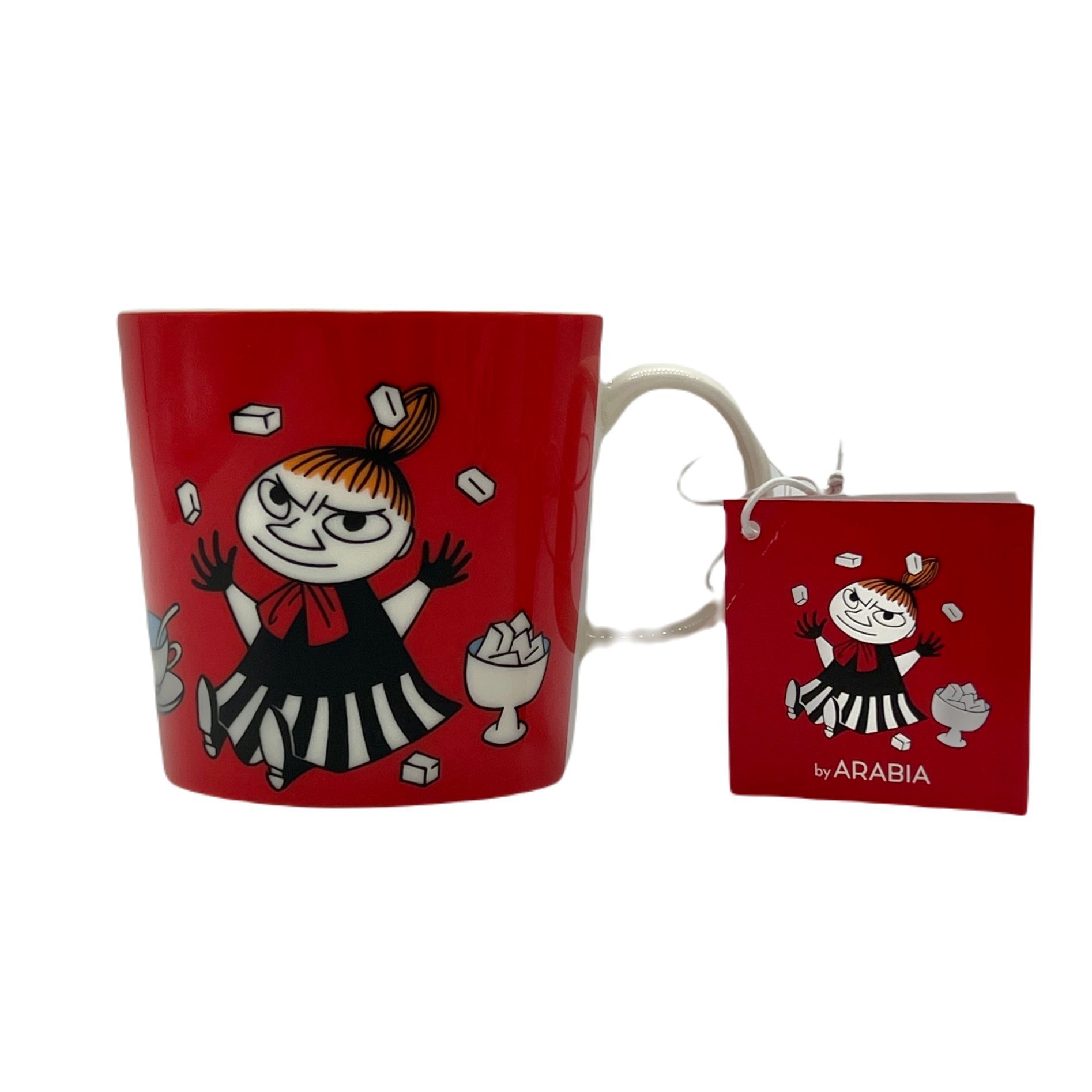 Se produkter som liknar Muminmugg Lilla My Röd +++ETI.. på Tradera ...