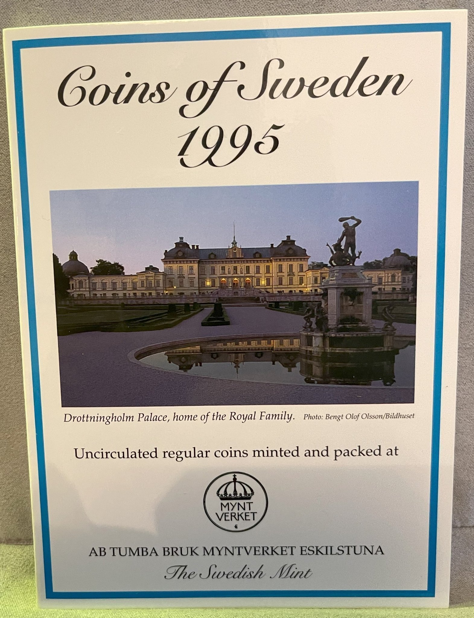 Svenska Jubileumsmynt 1995 | Köp på Tradera (686253690)