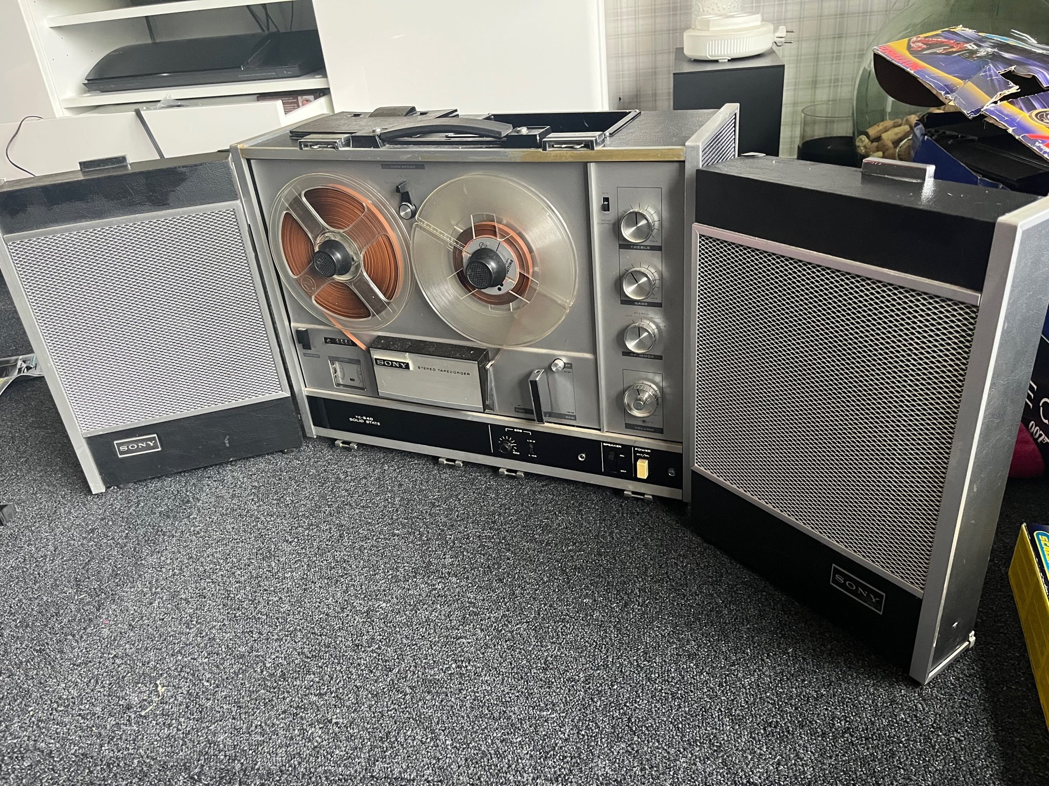 Se produkter som liknar Sony TC-540 Stereo Bandspelare på Tradera ...