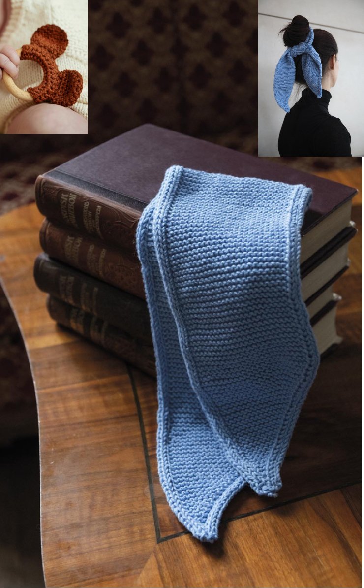 Stick/virkmönster. Virkad bitring och liten sti.. | Köp på Tradera ...