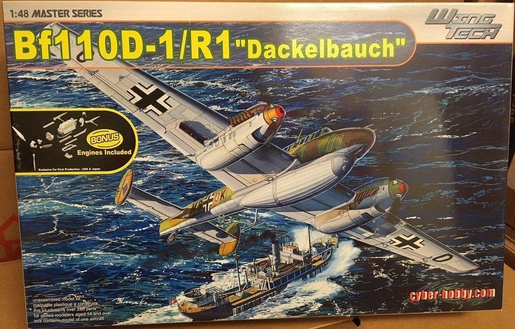 MESSERSCHMITT Bf 110D-1/R1 Dackelbauch Cyber-Ho.. | Köp på Tradera ...