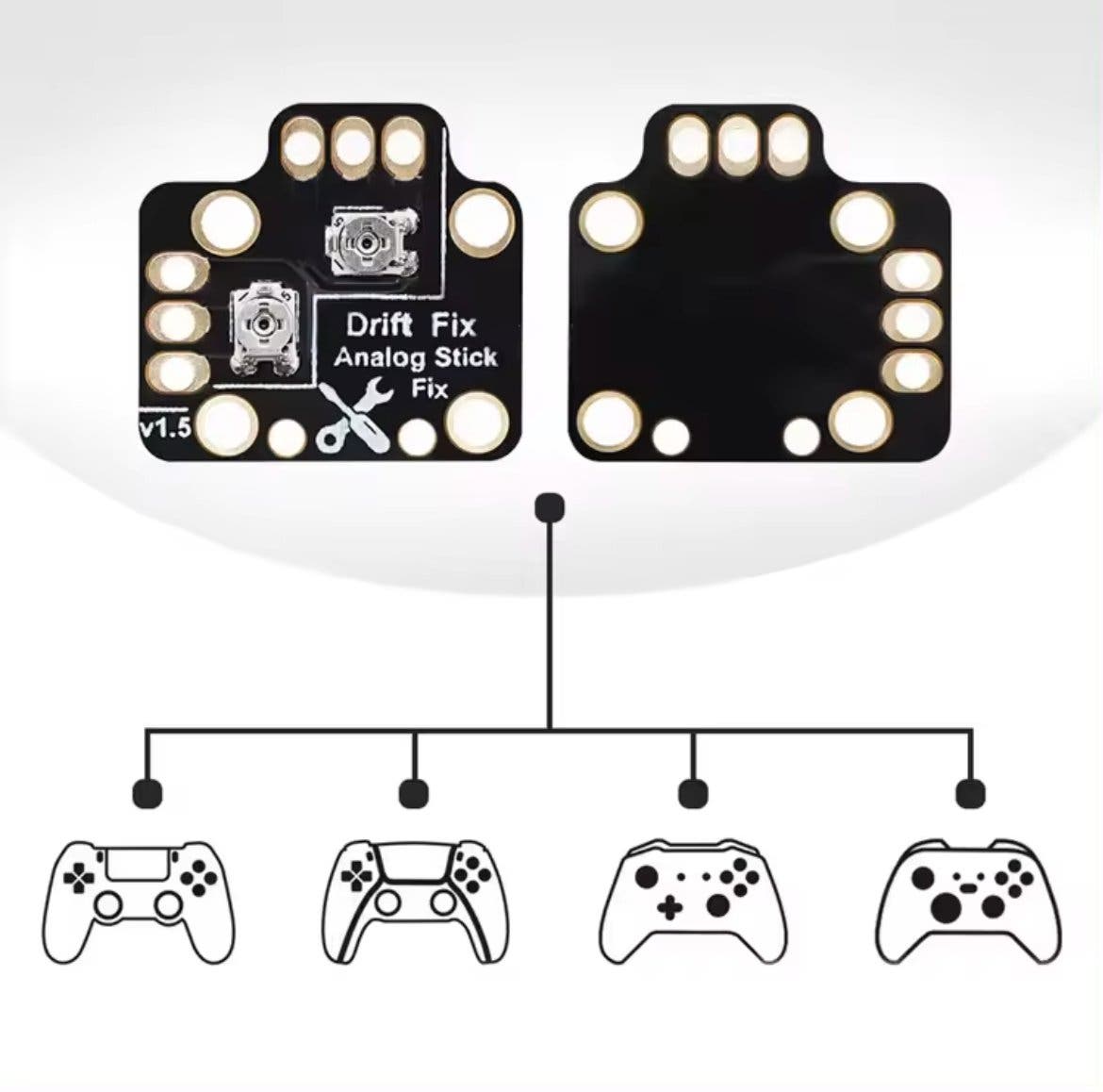 Se produkter som liknar Stick Drift Fix Kit – Univers.. på Tradera ...