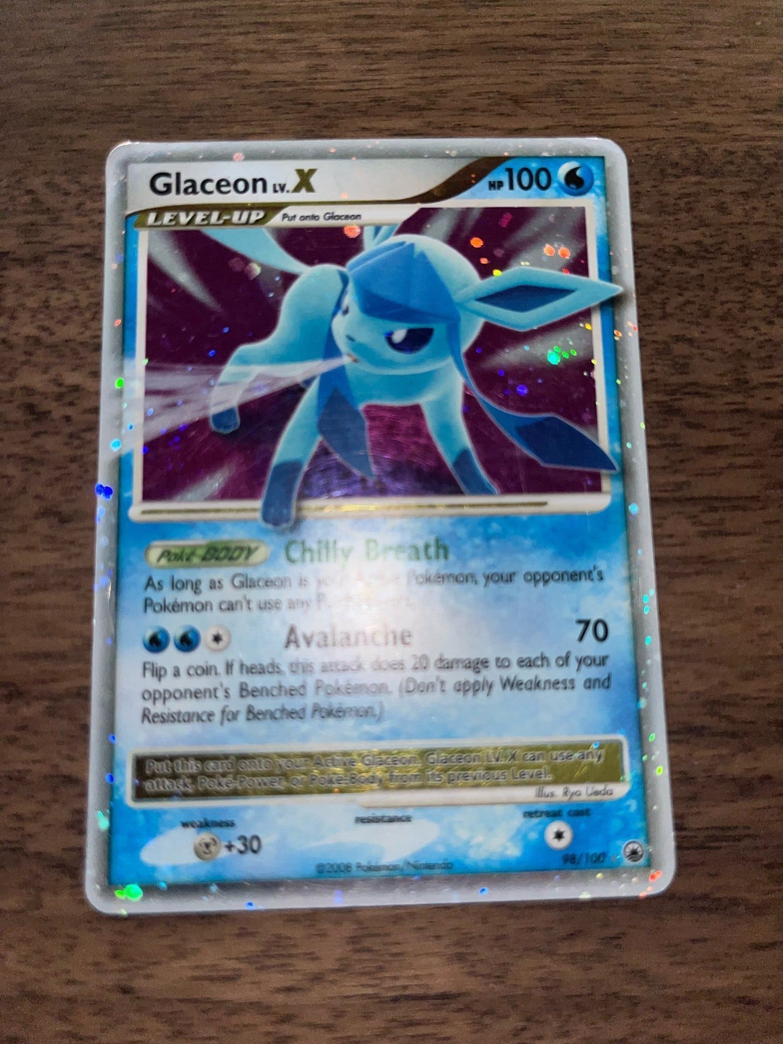 Glaceon HOLO LV.X - Pokémonkort | Köp på Tradera (697197535)