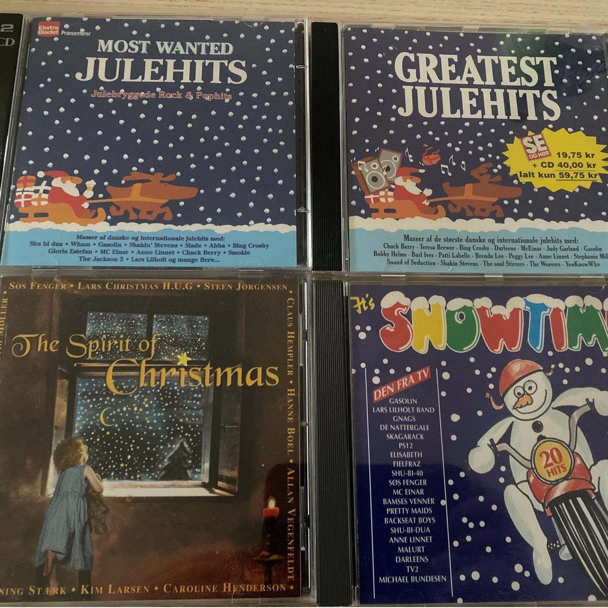 Diverse Jule CD'er - Most Wanted Julehits, Grea.. | Köp på Tradera ...