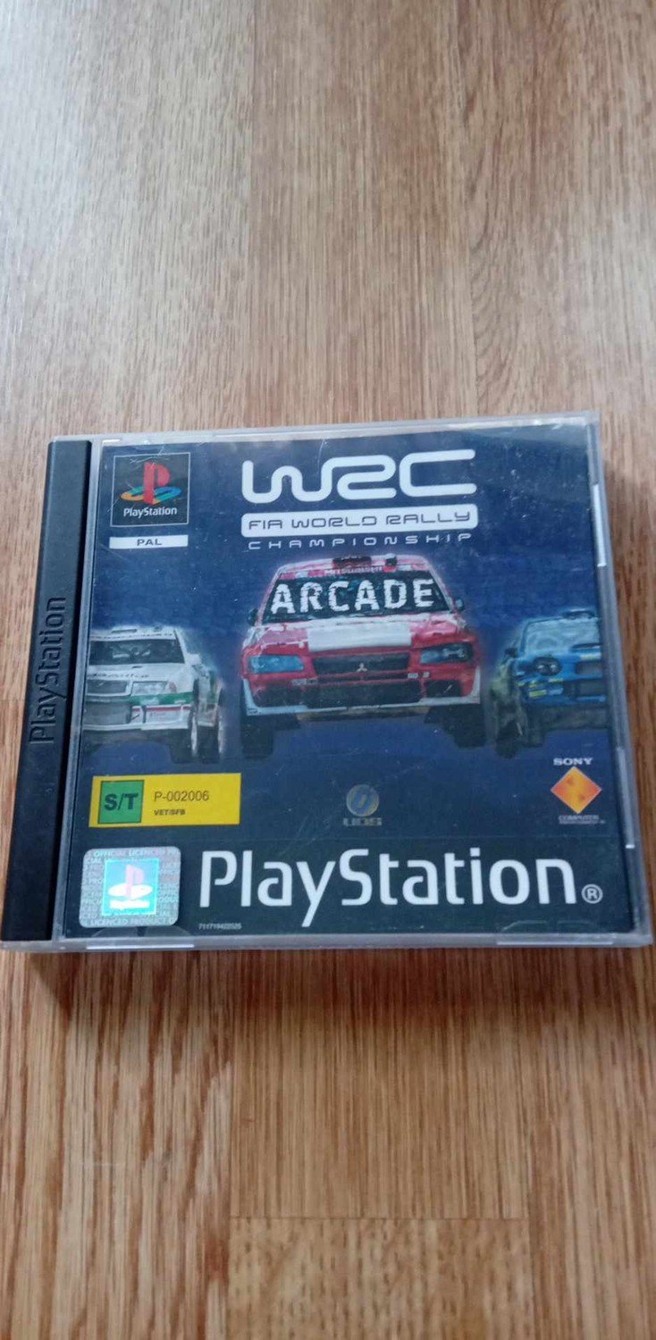 PS1 - WRC ARCADE (MANUALEN PÅ SVENSKA) | Köp på Tradera (667030197)