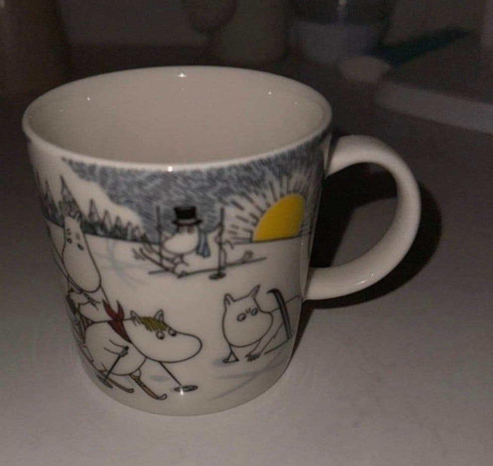 Arabia Mumin Vinter Mugg 2014 | Köp på Tradera (704887139)