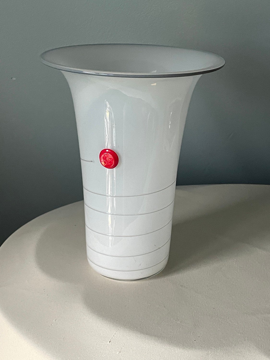 stor Vas Konstglas Richard Rackham " Eld och Lu.. | Köp på Tradera ...