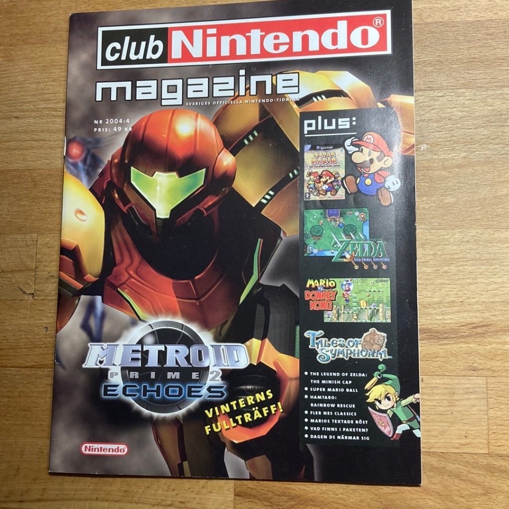 Se produkter som liknar Club Nintendo Magazine 2004:4 på Tradera ...