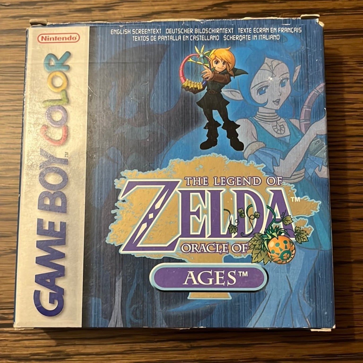 The Legend of Zelda: Oracle of Ages (Game Boy C.. | Köp på Tradera ...