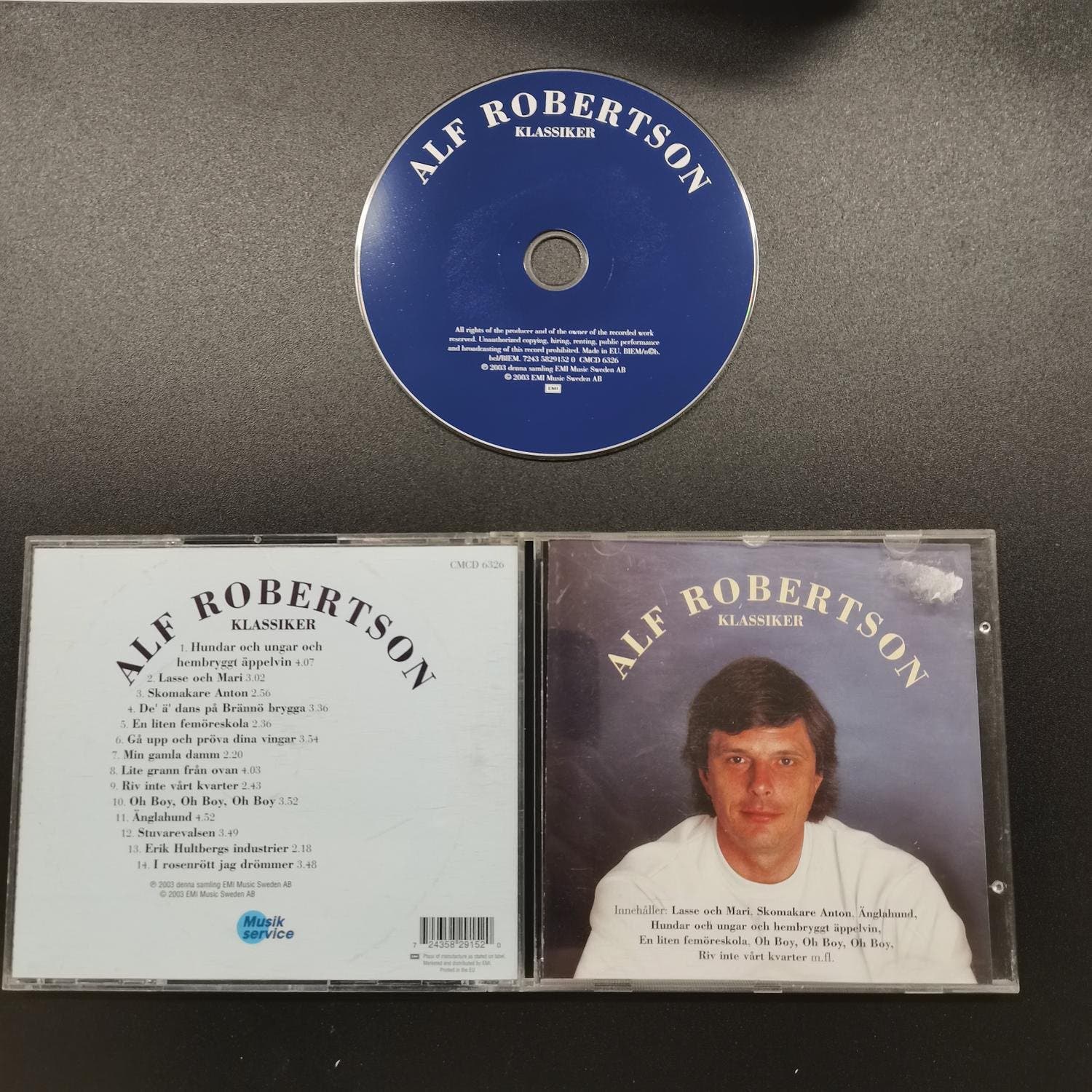 Alf Robertson - Klassiker, CD | Köp från Nyabananamoon på Tradera ...