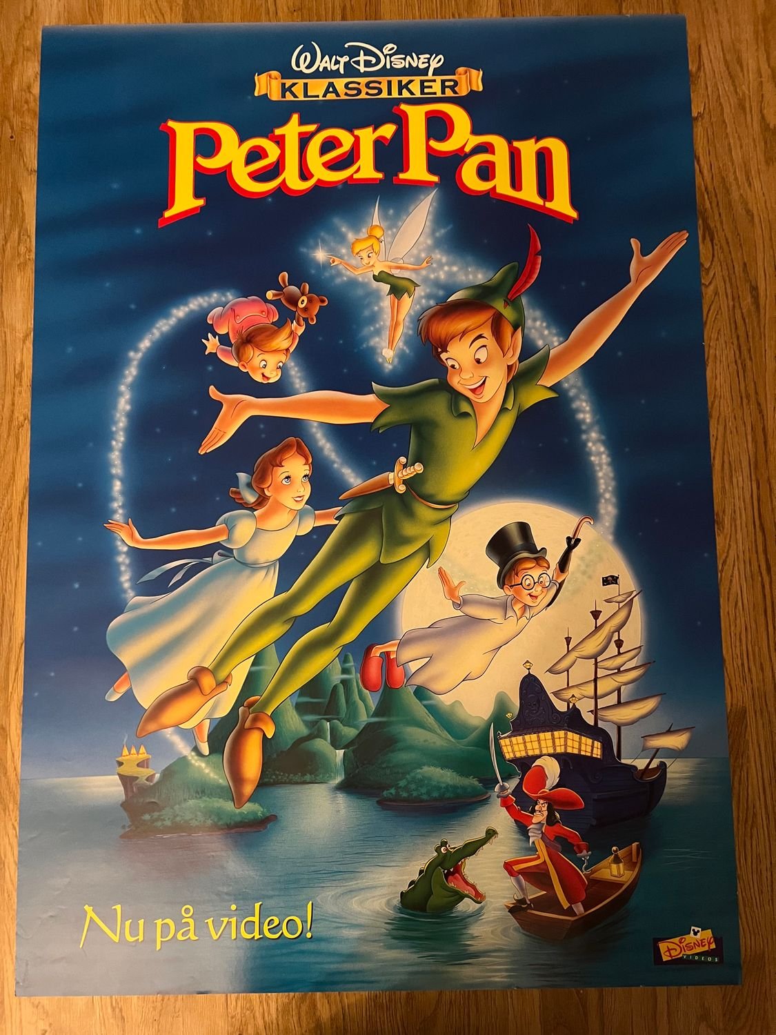 Peter Pan - Filmposter - Svensk | Köp från Wiboniverse på Tradera ...