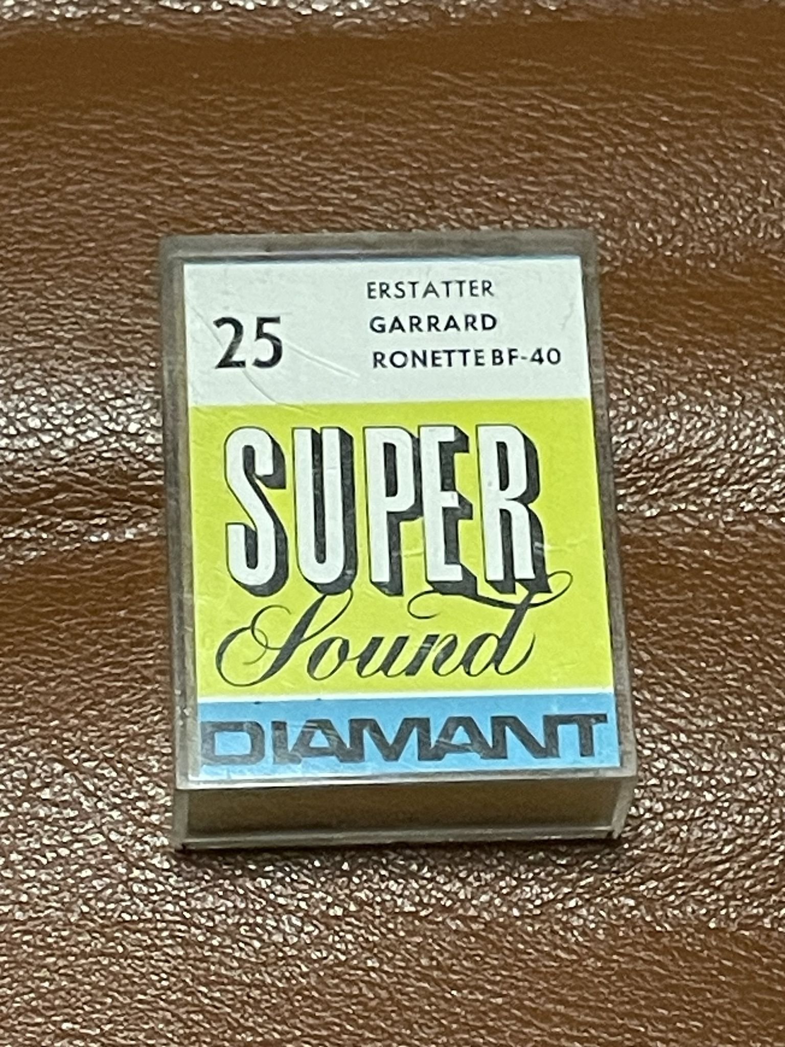 Se produkter som liknar 1 st Garrard/Ronette BF40 NOS.. på Tradera ...