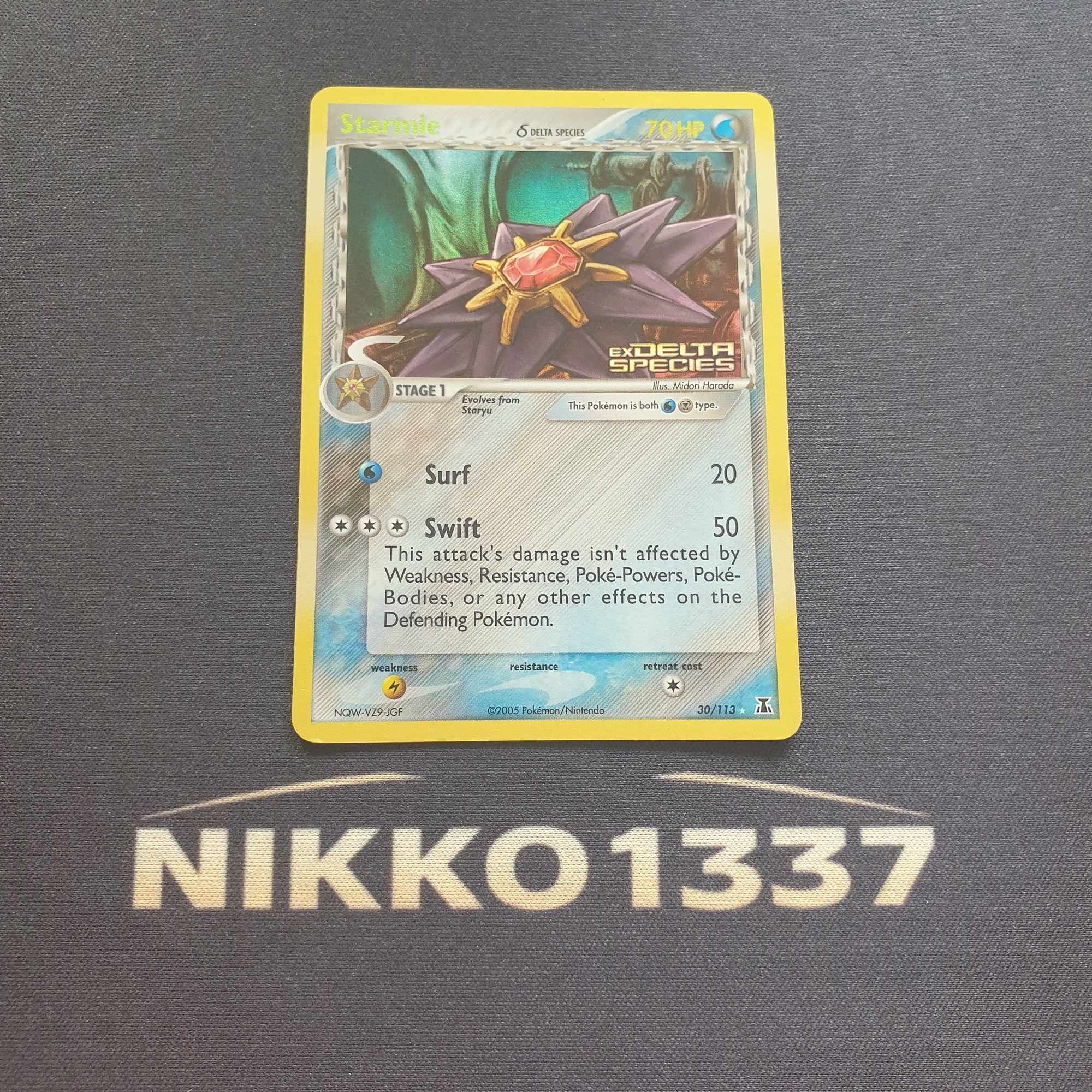 Starmie [Reverse Holo] #30 Pokem.. | Köp från Nikko1337 på Tradera ...