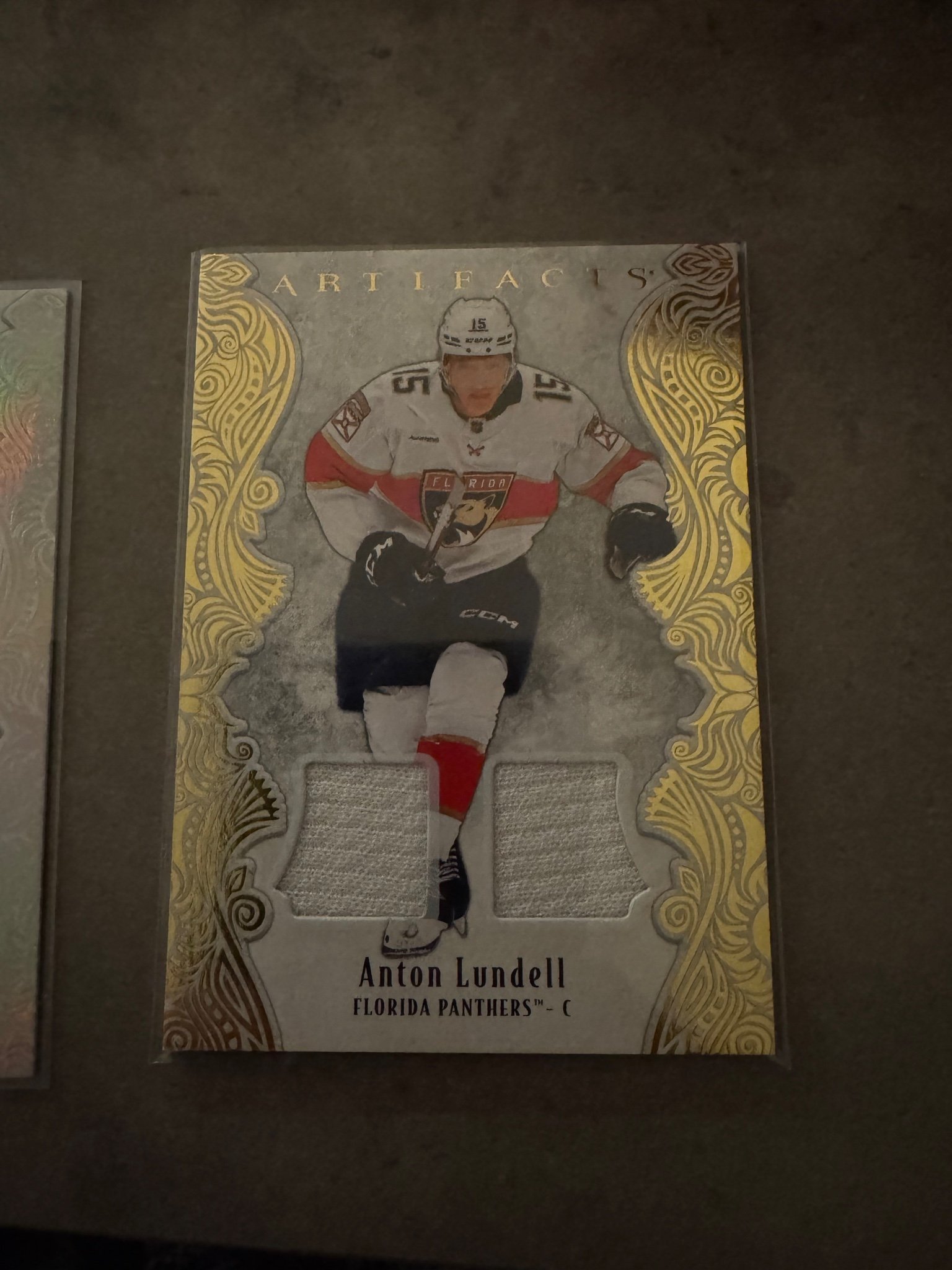 Anton Lundell Artifacts Gold Material 2025-26 H.. | Köp på Tradera ...
