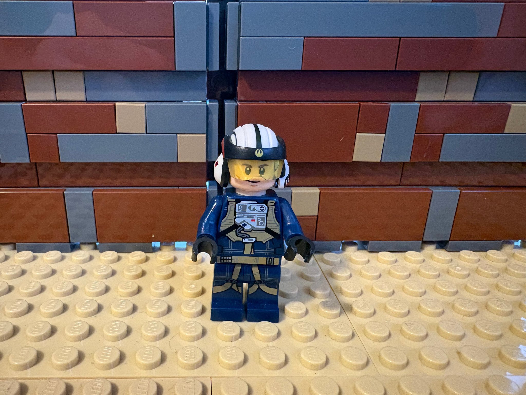 LEGO Star Wars Minifigur - Rebel Pilot U-wing | Köp på Tradera (712106719)