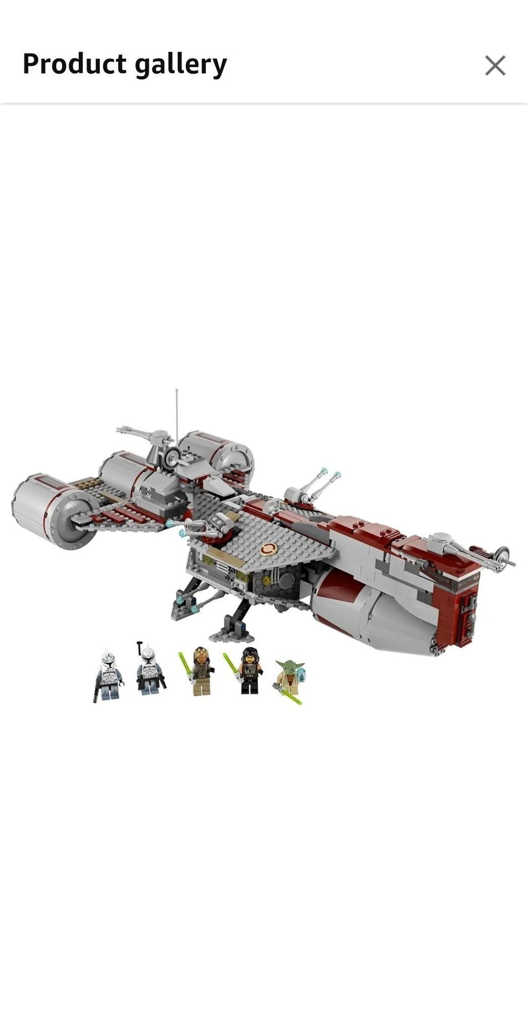 Lego Star Wars Republic Frigate 7964 ej komplett | Köp på Tradera ...