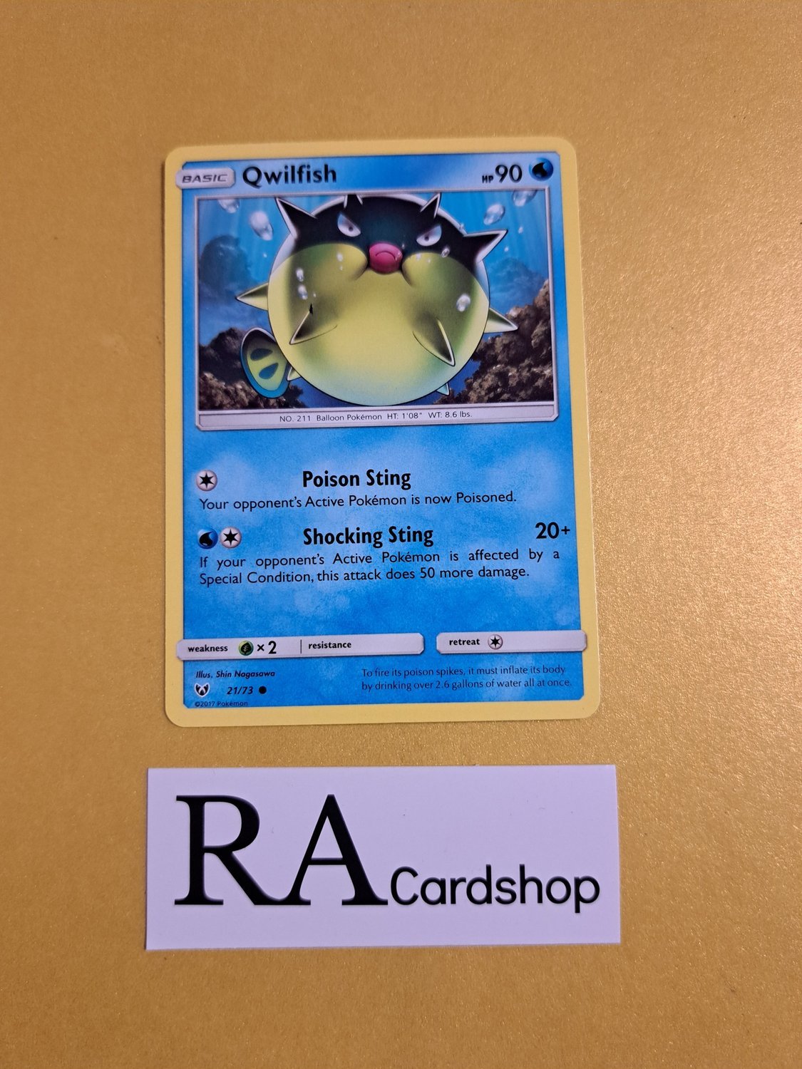 Qwilfish Common 21/73 Shining L.. | Köp från RaCardShop på Tradera ...