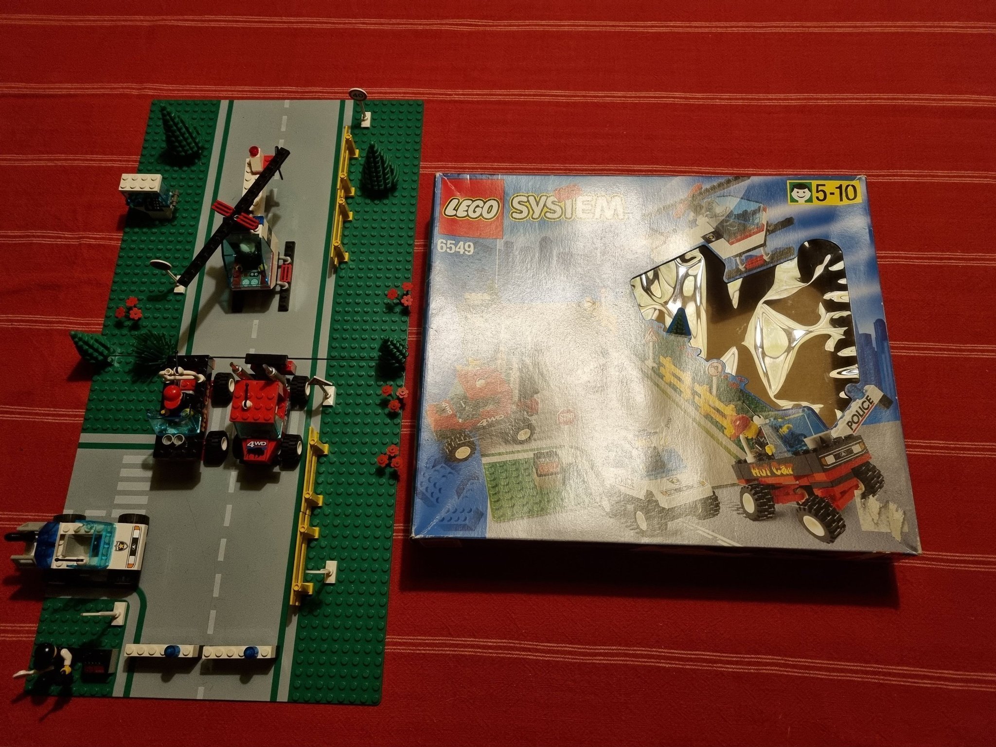 Se produkter som liknar Komplett LEGO 6549 Roadblock .. på Tradera ...