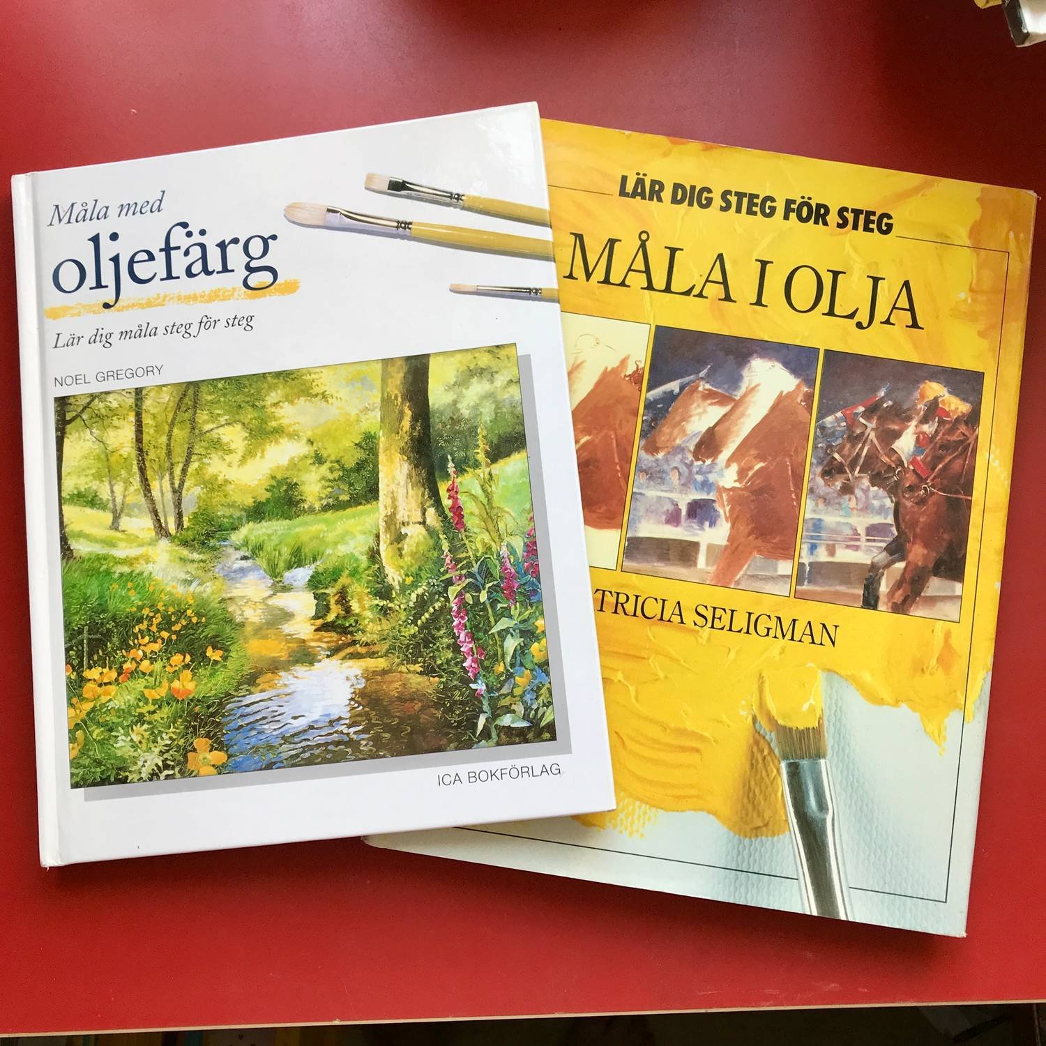 MÅLA MED OLJEFÄRG Noel Grego.. | Köp från Haldins_Hylla på Tradera ...