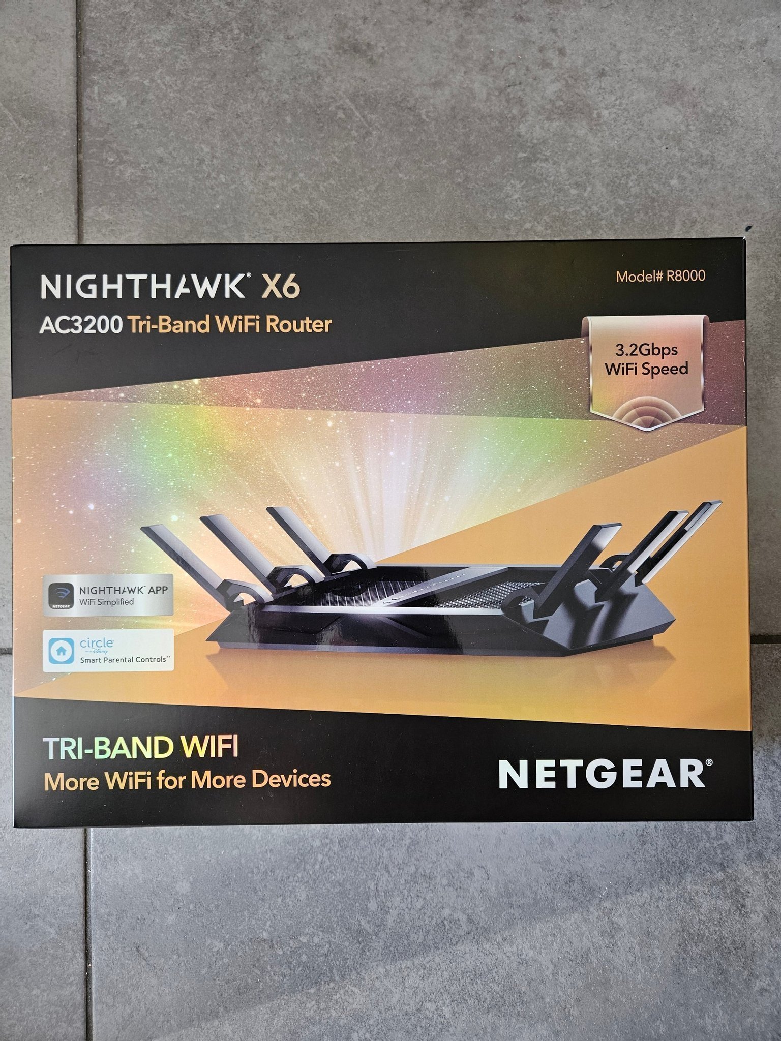 Netgear Nighthawk X6 AC3200 Tri-Band WiFi Router | Köp på Tradera ...