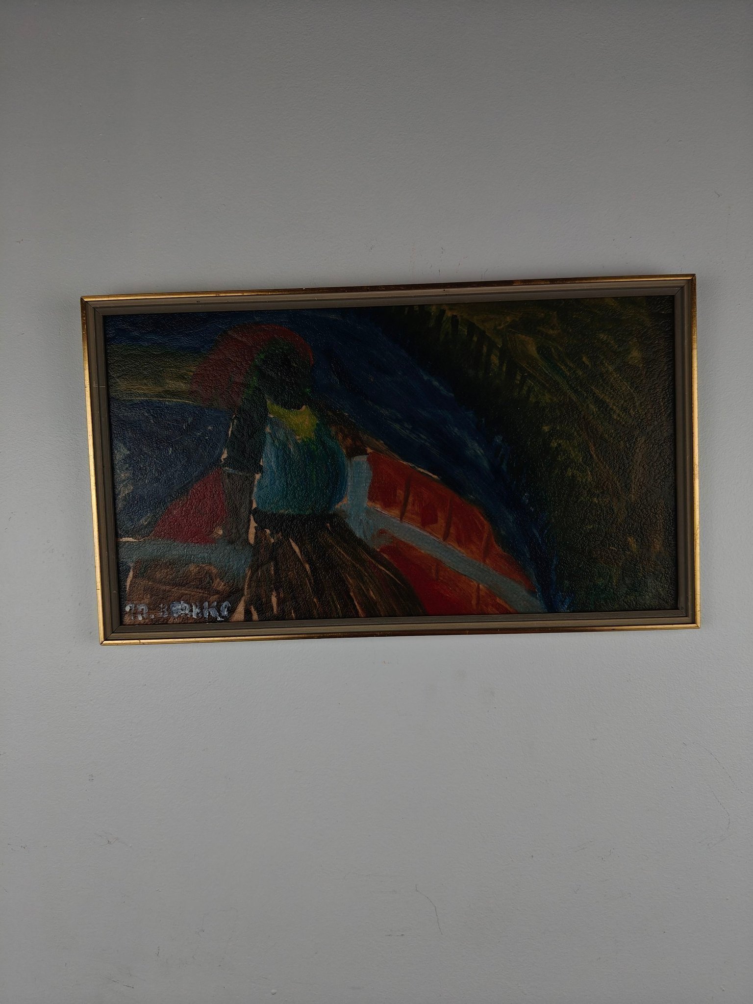 Signerad Oljemålning – ”Exot.. | Köp från WallnerBrosAB på Tradera ...