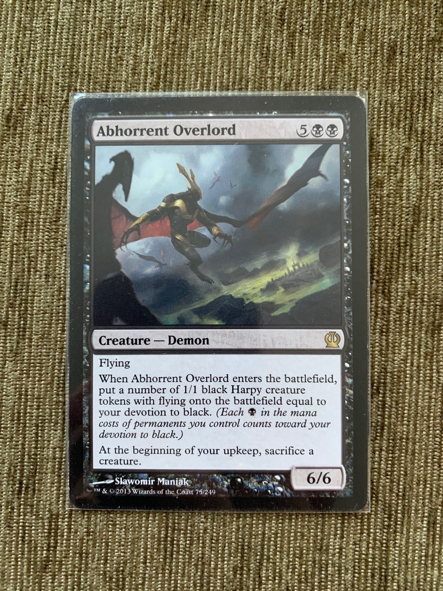 Abhorrent Overlord | Magic the Gathering | MTG (404062259) ᐈ Köp på Tradera