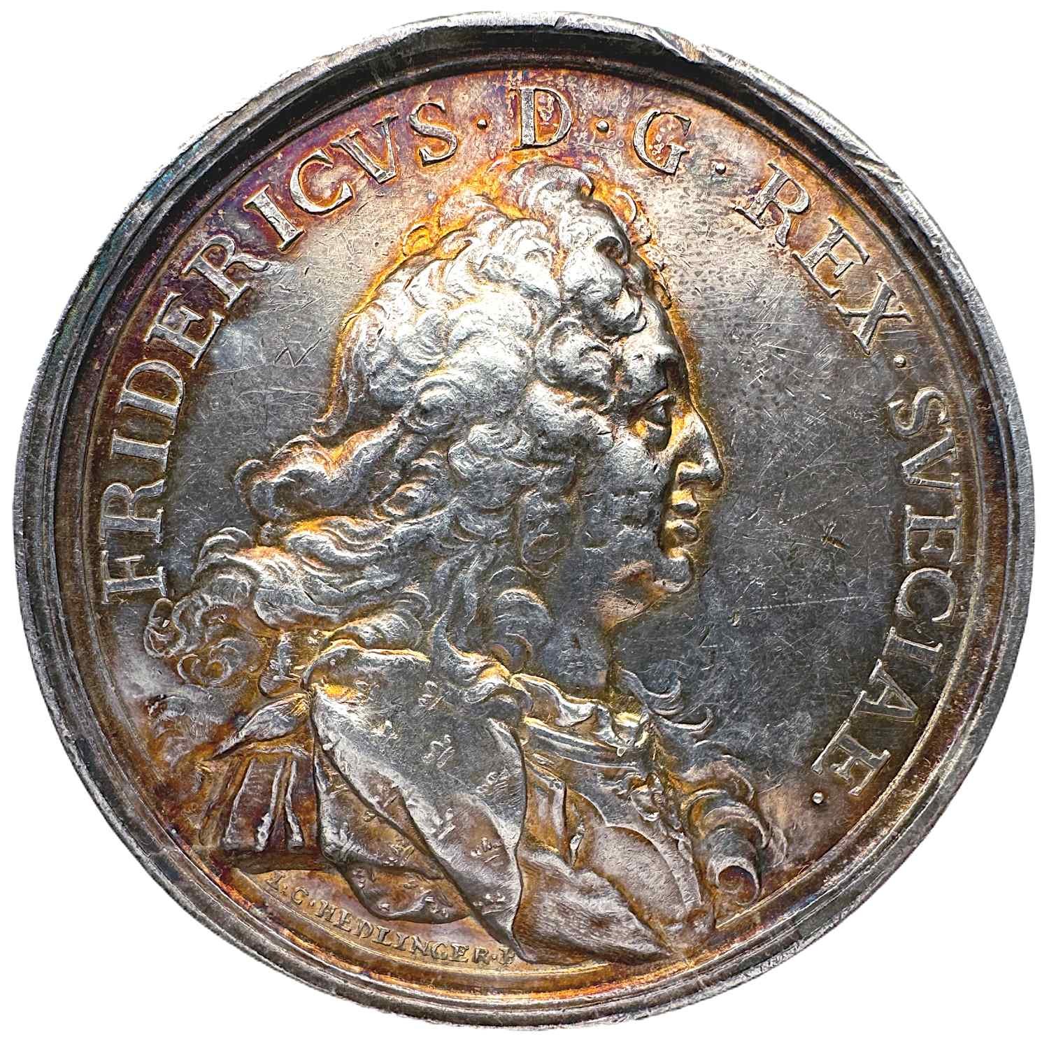 Fredrik I:s död den 25 mars 1751, åtsida av Joh.. | Köp på Tradera ...