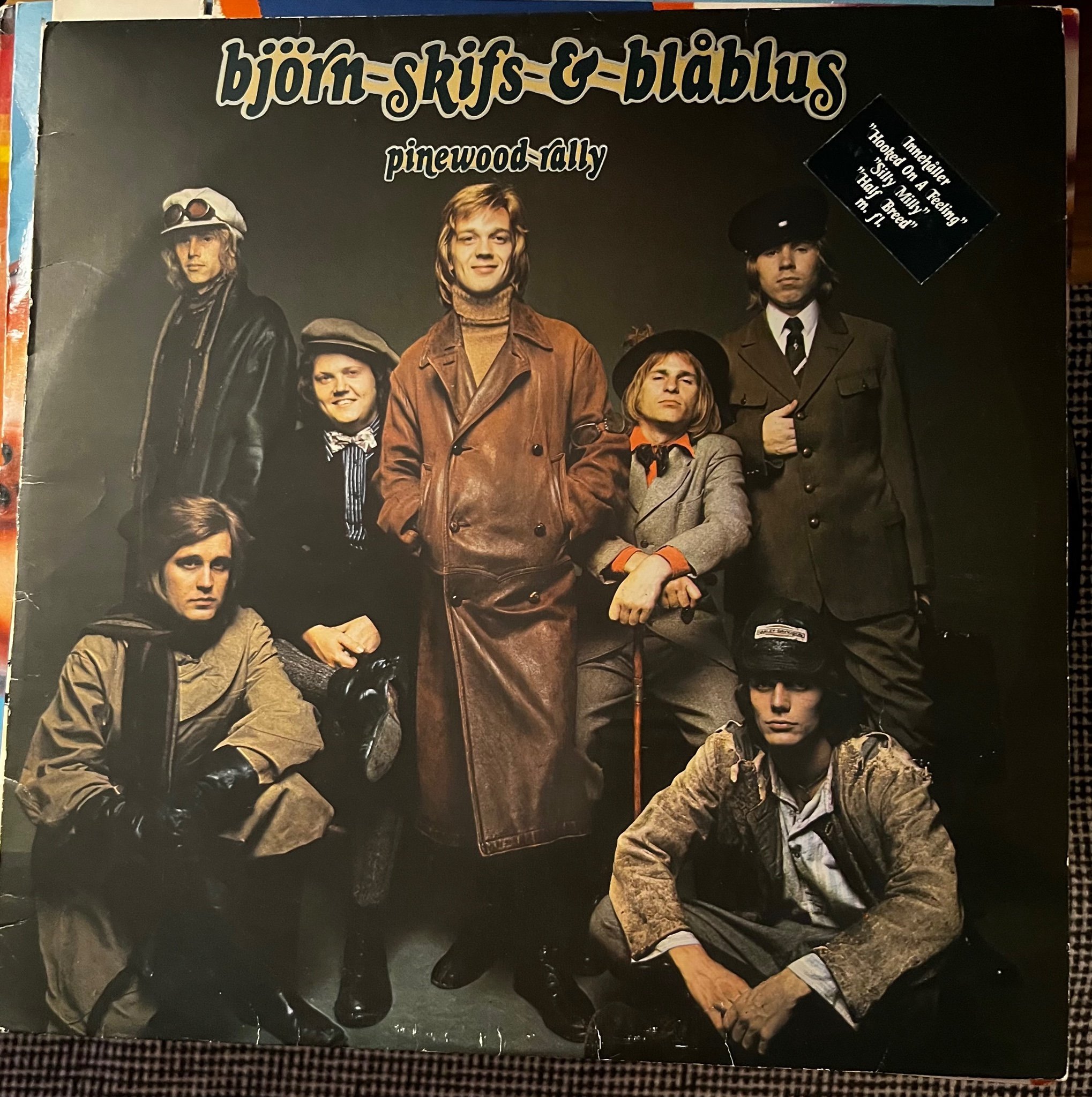 Björn Skifs & Blåblus - Pinewood Rally LP | Köp på Tradera (710786802)