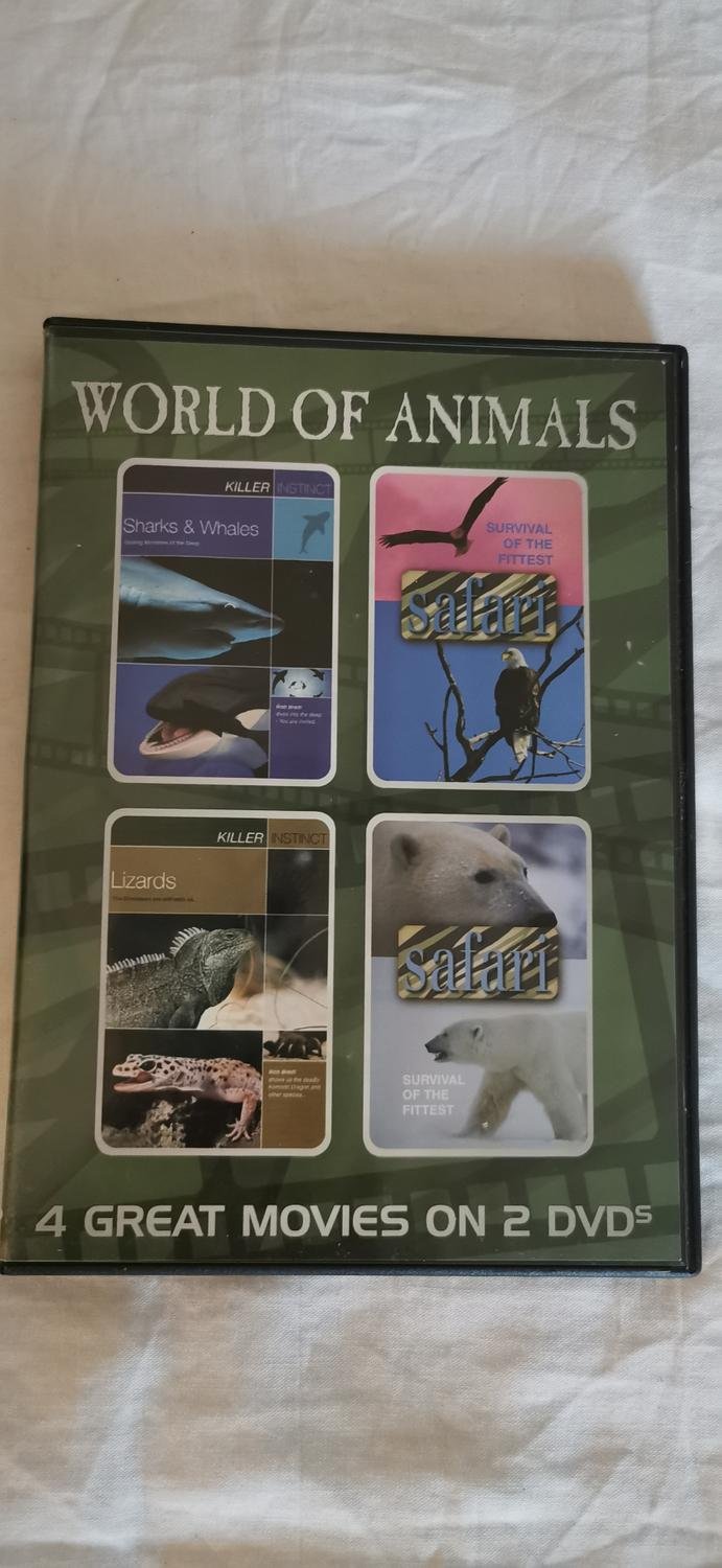 DVD-film: World of animals - 4 great movies on .. | Köp på Tradera ...