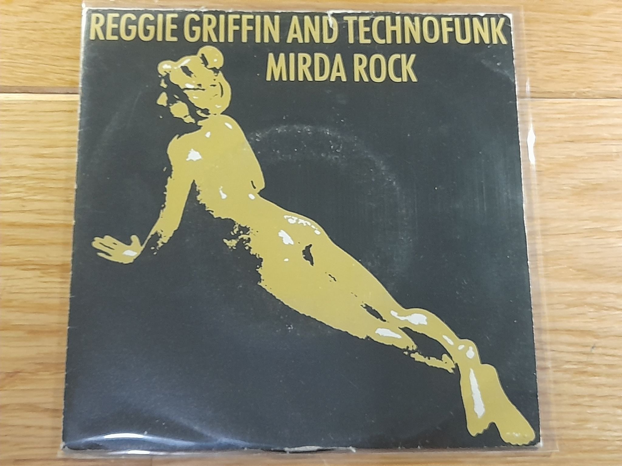 7" - Reggie Griffin And Technofunk - Mirda Rock | Köp på Tradera ...