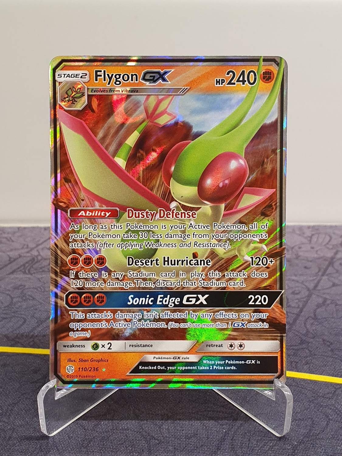 FLYGON GX 110/236 - Ultra Rare - Cosmic Eclipse.. | Köp på Tradera ...