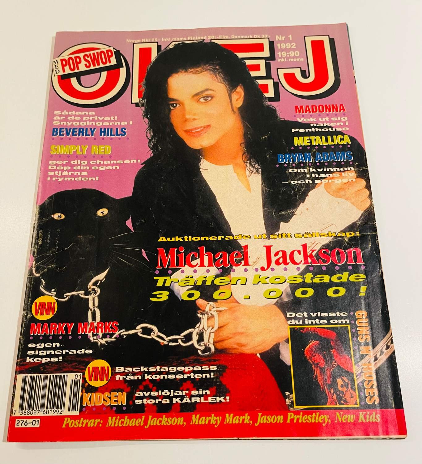 Tidningen OKEJ ! Nr 1 - 1992. Med posters ! | Köp på Tradera (580168152)
