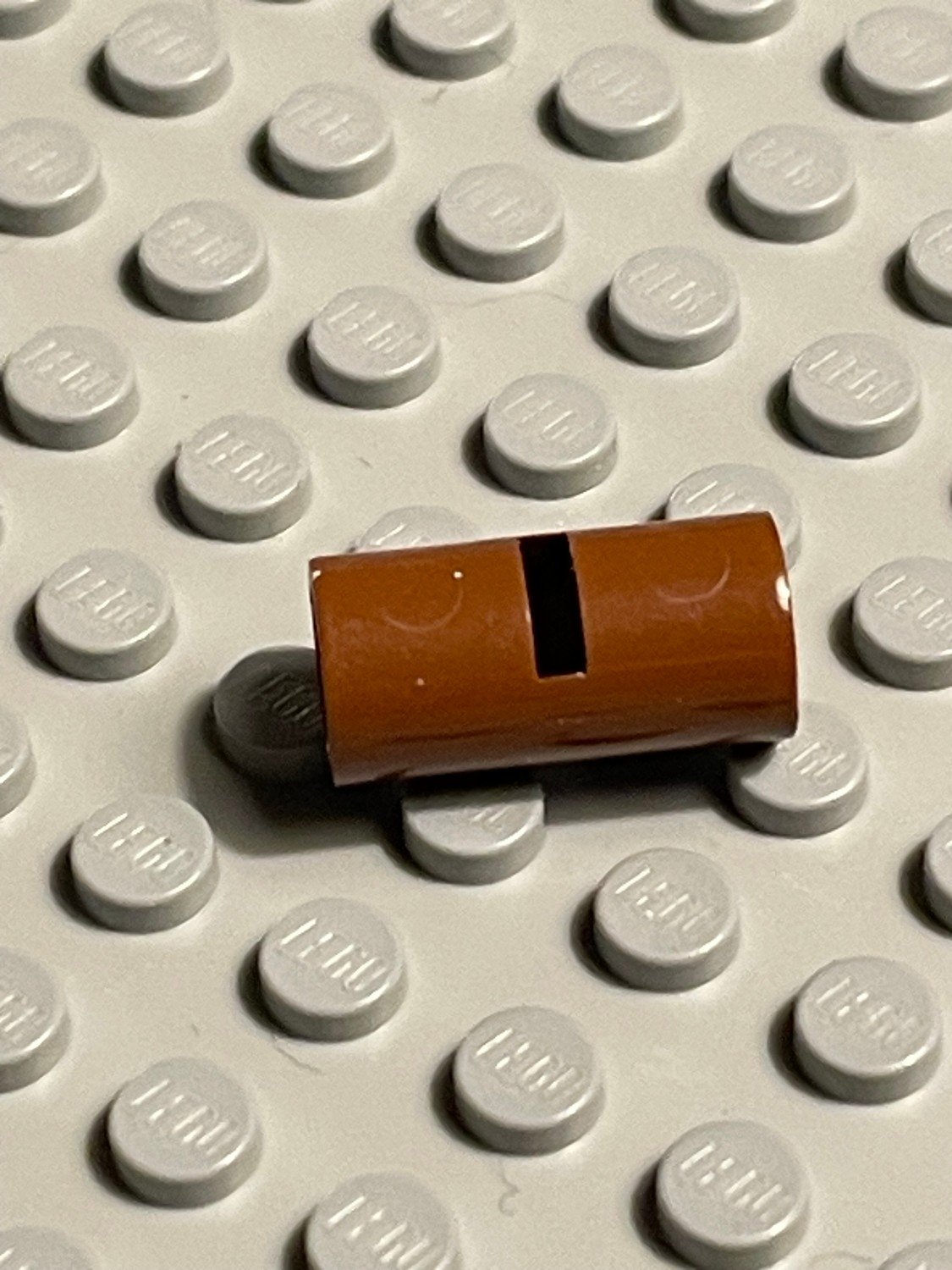Brown Technic, Pin Connector Round 2L with Slot.. | Köp på Tradera ...