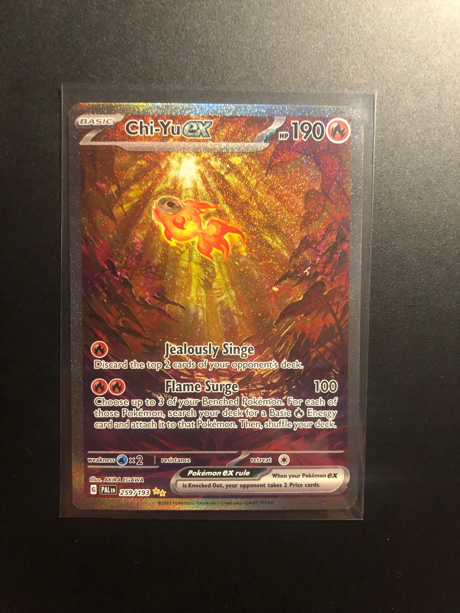 Chi-Yu ex - Paldea Evolved 259/193 | Köp på Tradera (695008175)