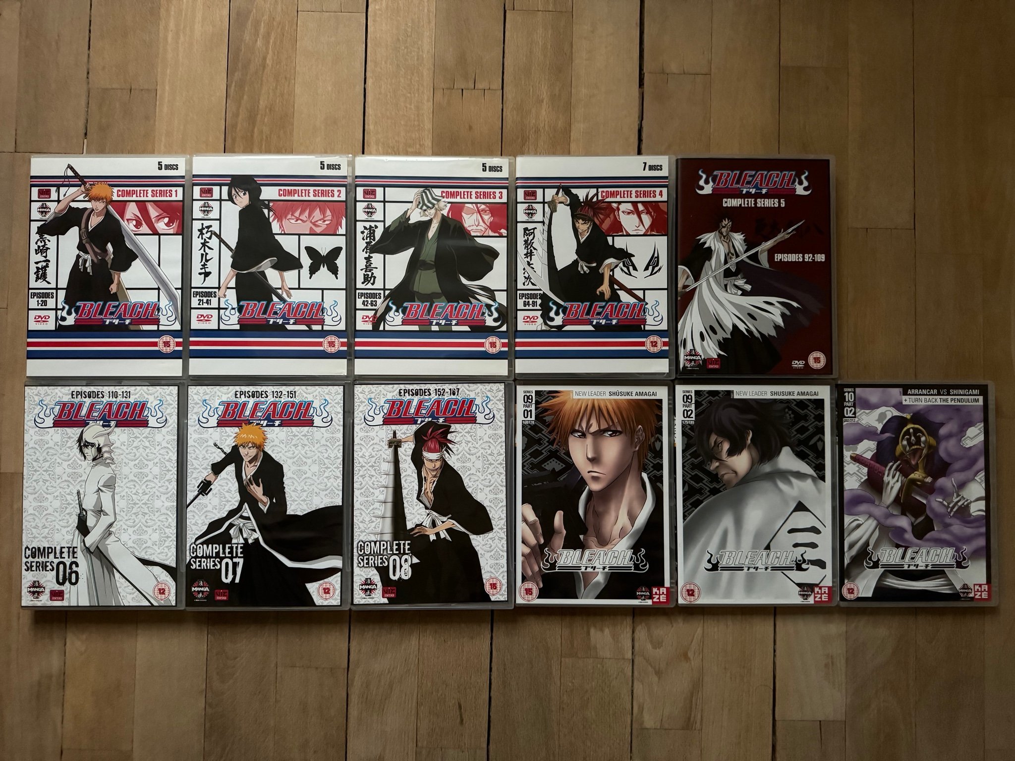 Bleach - Complete Series 1-10 -.. | Köp från iWant2Play på Tradera ...