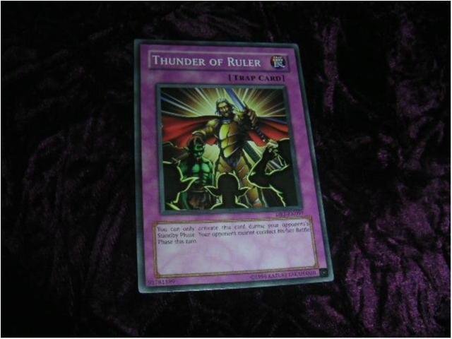 YU-GI-OH THUNDER OF RULER DR1-EN097 | Köp från ghost 64 på Tradera ...