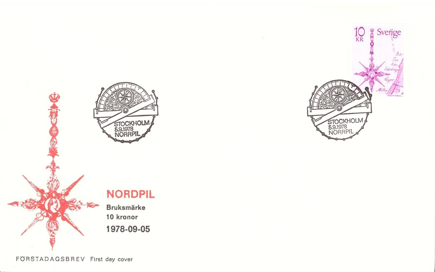 Sverige: FDC. 1978 Vinjett 1. Norrpil. Bra skick. | Köp på Tradera ...