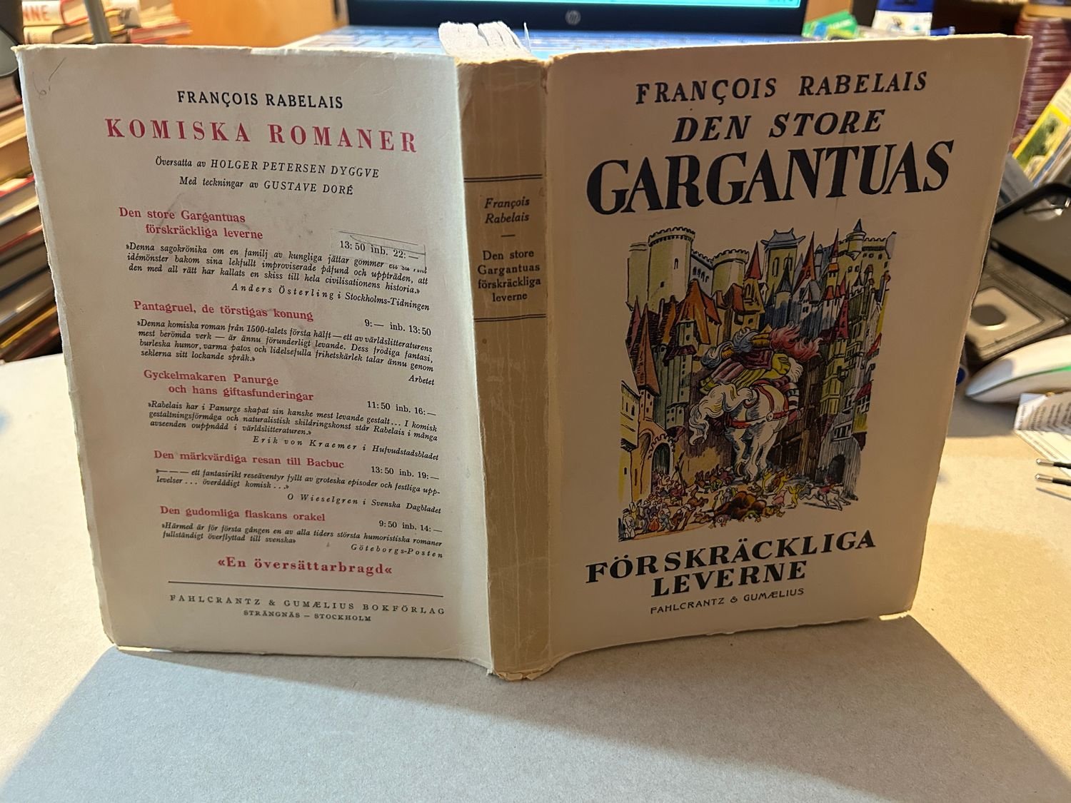 Den store Gargantuas förskräckliga leverne av F.. | Köp på Tradera ...