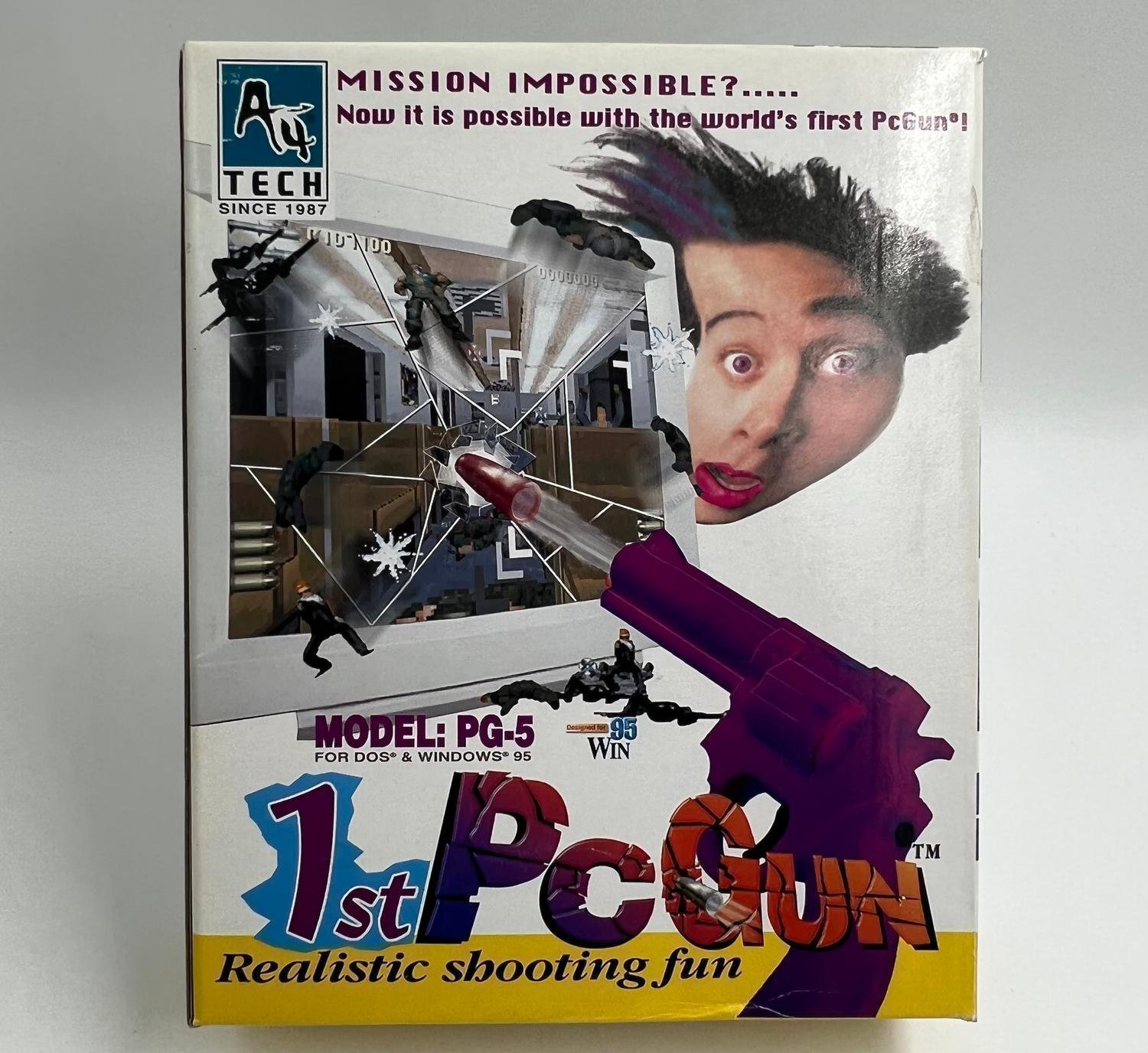 PC Gun Realistic Shooting Fun Big Box PC Light .. | Köp på Tradera ...