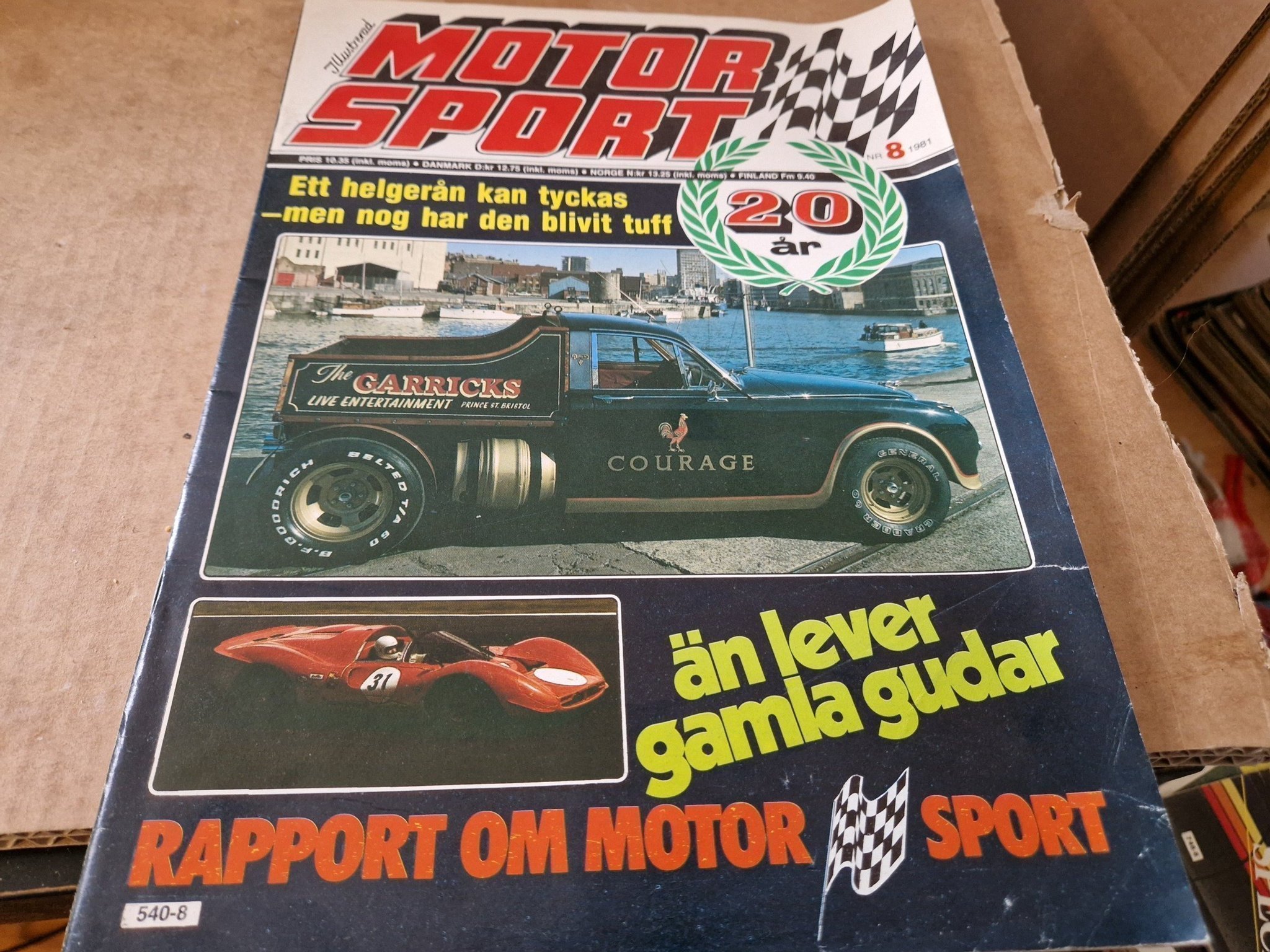 Illustrerad Motor Sport nr 8/1981 Jaguar Mark 2.. | Köp på Tradera ...