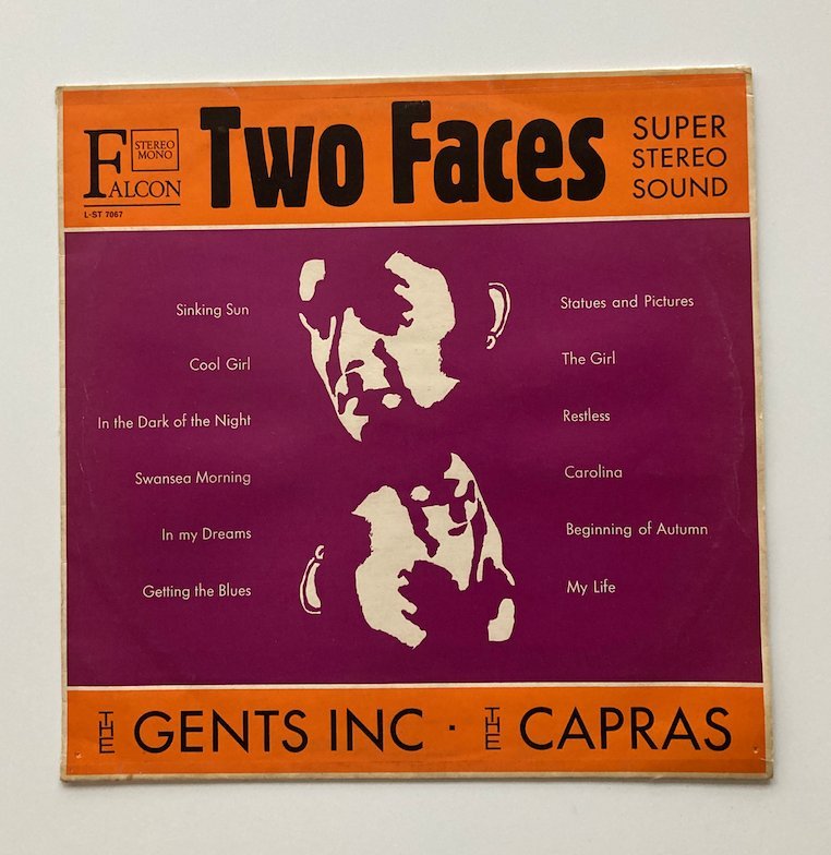THE GENTS INC / THE CAPRAS - Two faces GARAGE R.. | Köp på Tradera ...