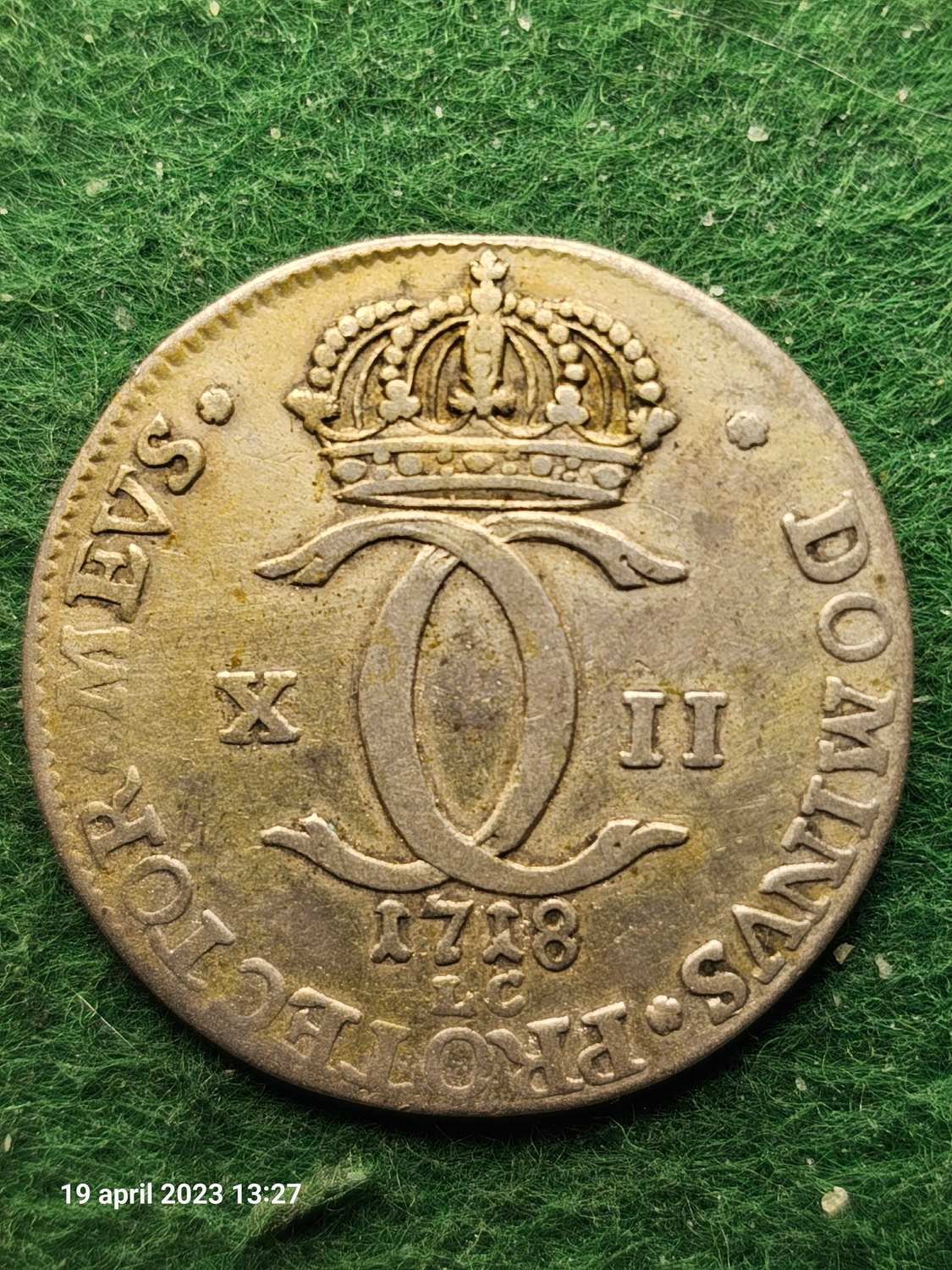 1 Carolin 1718 | Köp på Tradera (592211393)