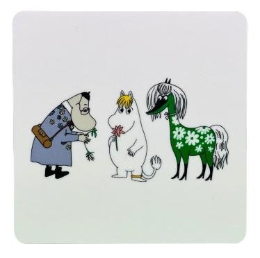 Mumin - 1st glasunderlägg - coaster - Hemulen, .. | Köp på Tradera ...
