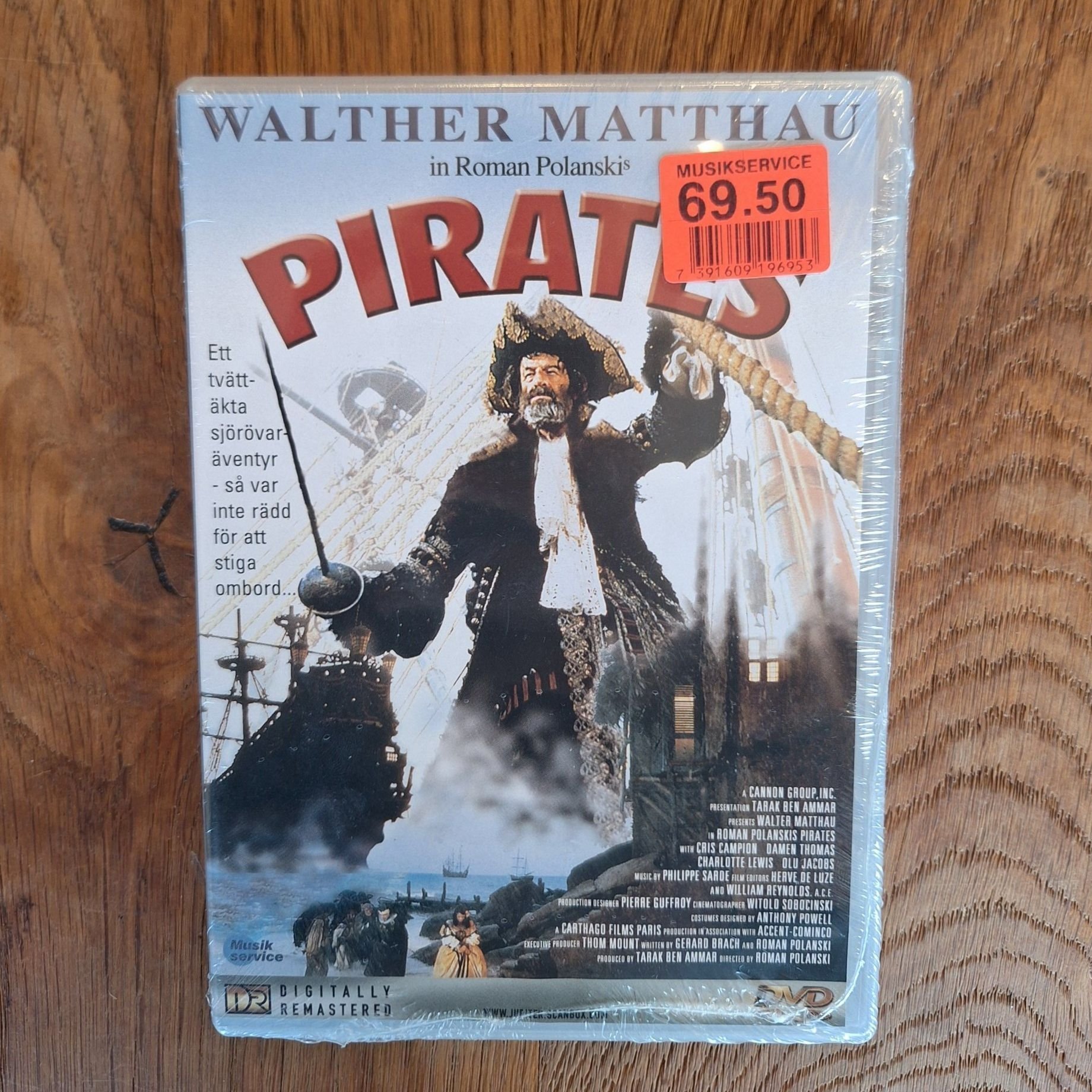 Pirates - Roman Polanski Walther Matthau - DVD .. | Köp på Tradera ...