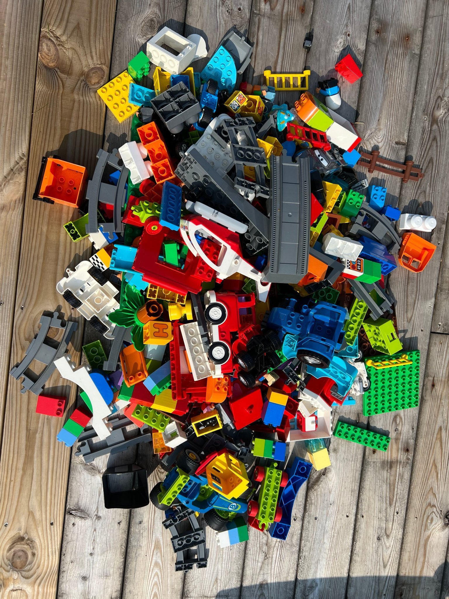 Lego DUPLO - Stor Blandning. Totalt 6 KG | Köp på Tradera (734689341)